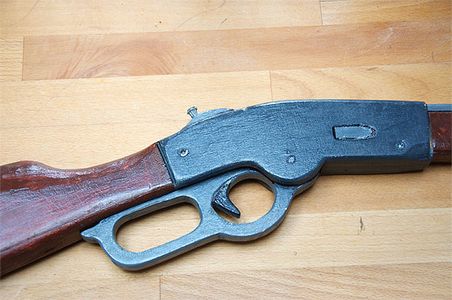 How to Make a Wooden Toy Winchester Rifle : 4 Steps (with Pictures ...