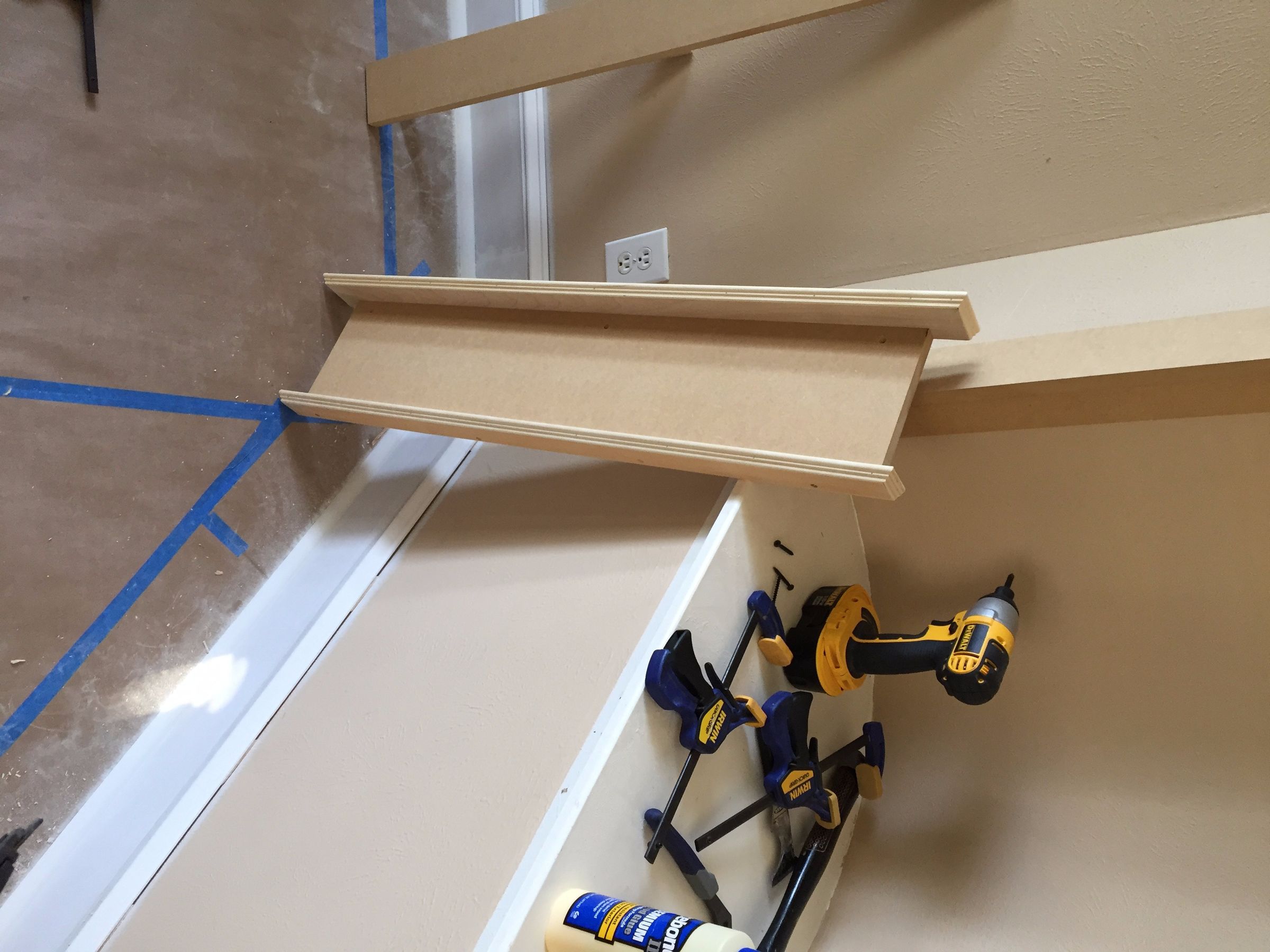 Alcove Update With MDF and Moldings : 10 Steps (with Pictures ...