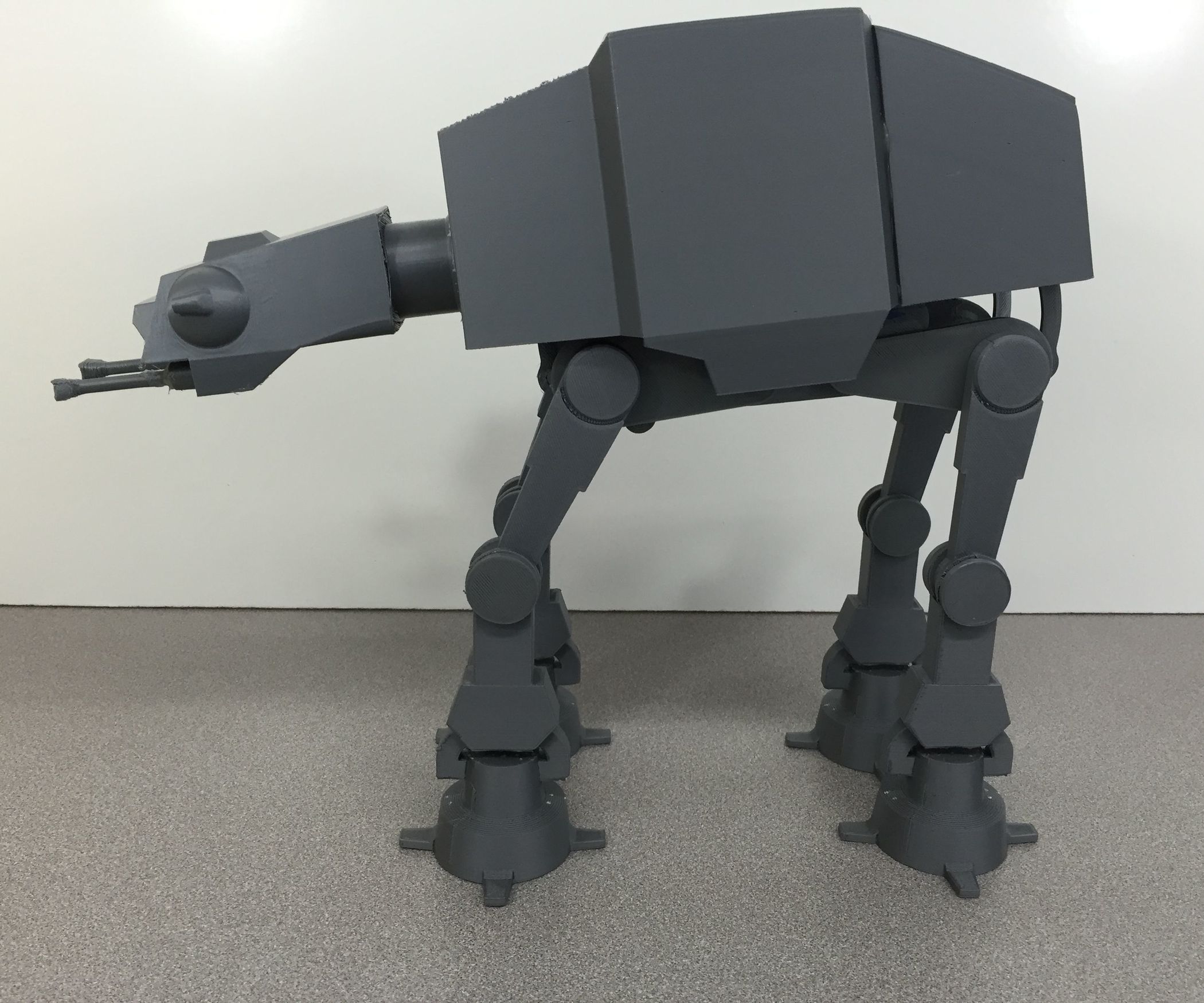 3D Printed Motorized AT-AT Walker : 8 Steps - Instructables