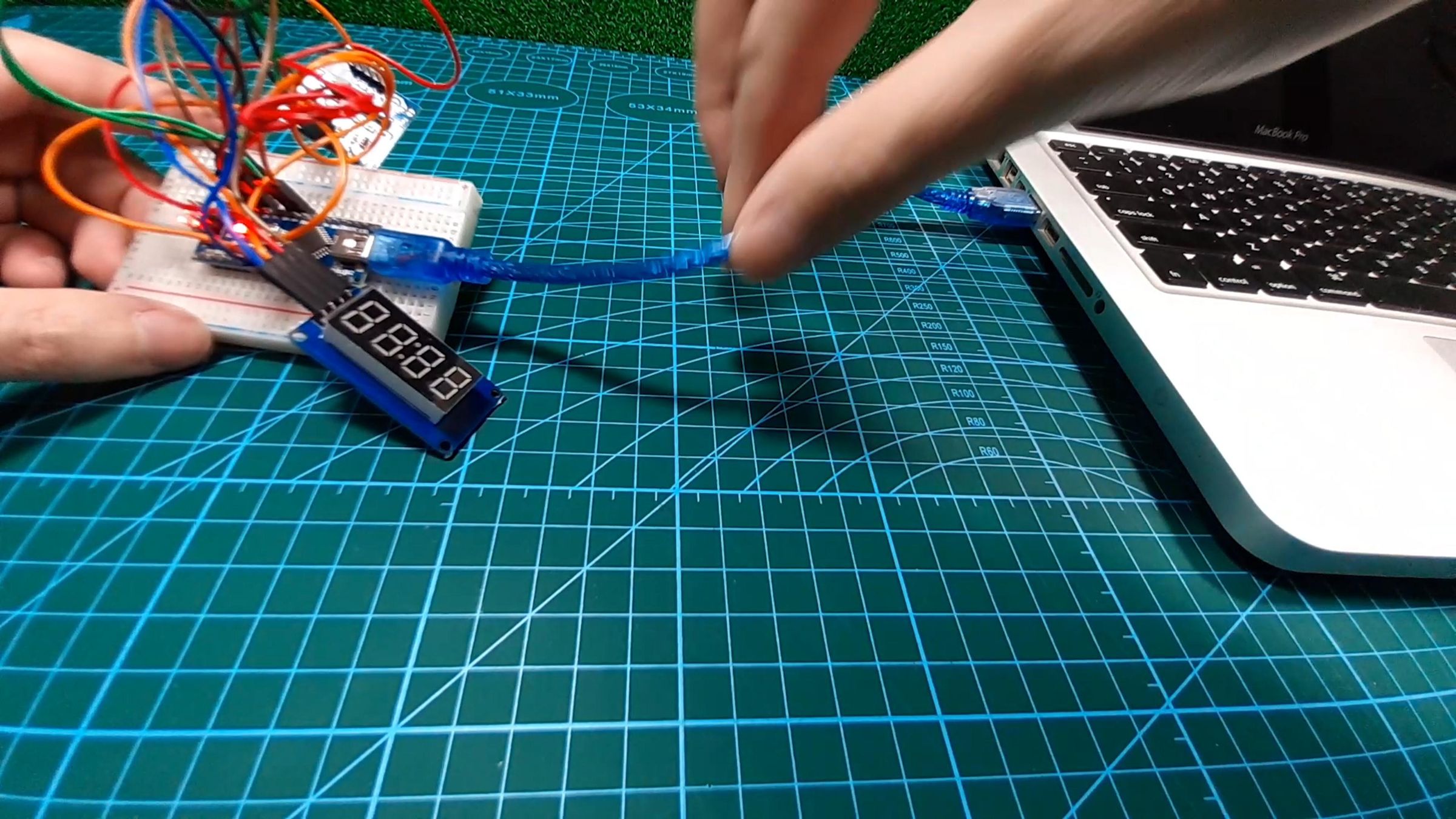 How to Use Tiny RTC - Real Time Clock Module With Arduino and TM1637.h ...