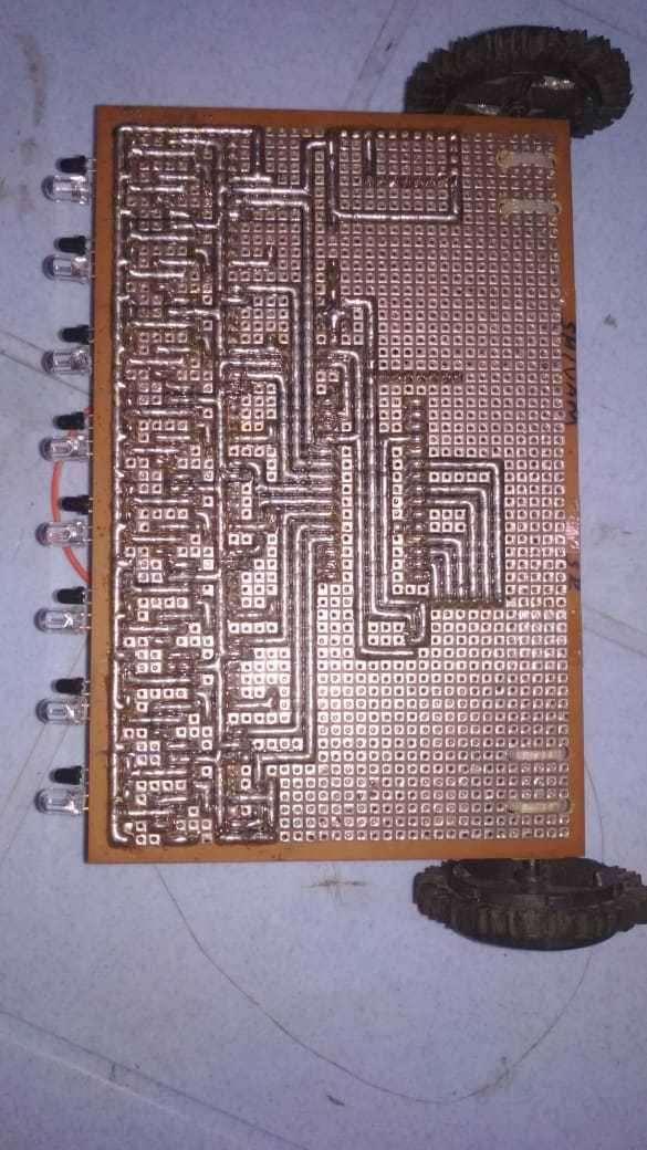 PID CONTROLLED LINE FOLLOWER BOT PCB : 6 Steps - Instructables