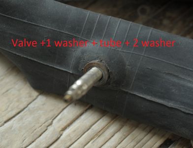 How to Fix a Detached Valve From the Inner Tube : 5 Steps (with ...