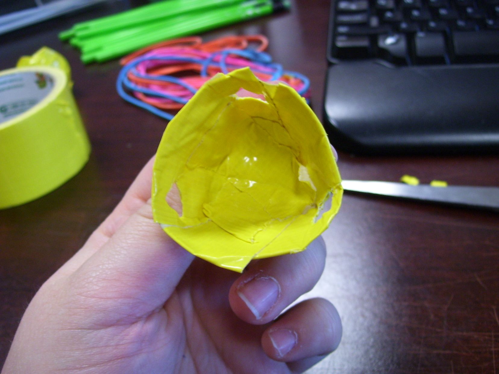 Youth Center Desktop Slingshot Catapult : 7 Steps (with Pictures ...