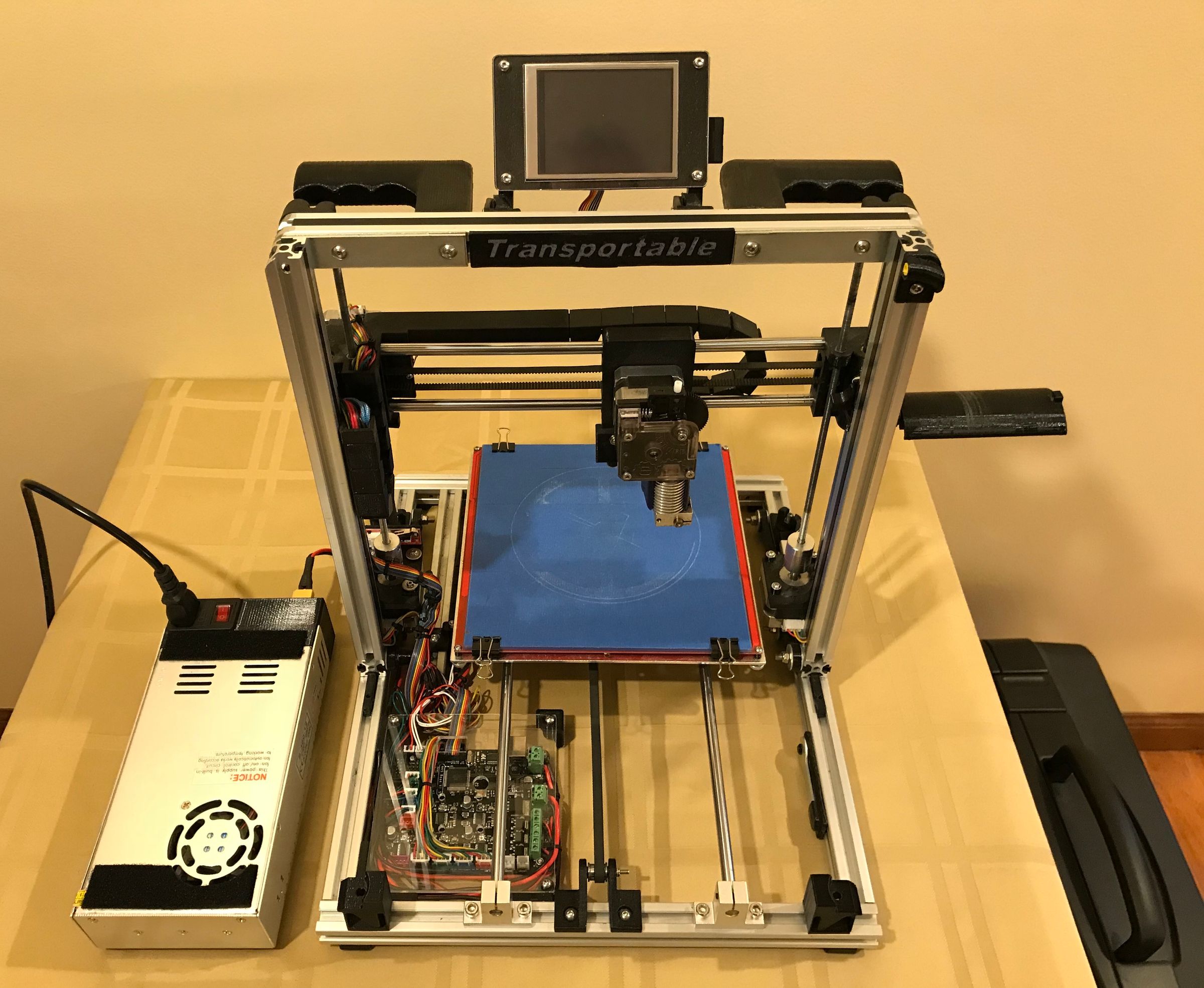 Bergen Makerspace Transportable 3D Printer : 56 Steps (with Pictures ...