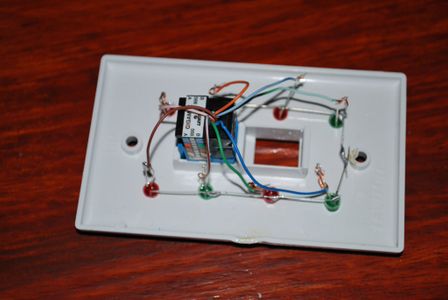 DIY Ethernet RJ-45 UTP Cable Tester UltraCheap (Wall Mountable) : 7 ...