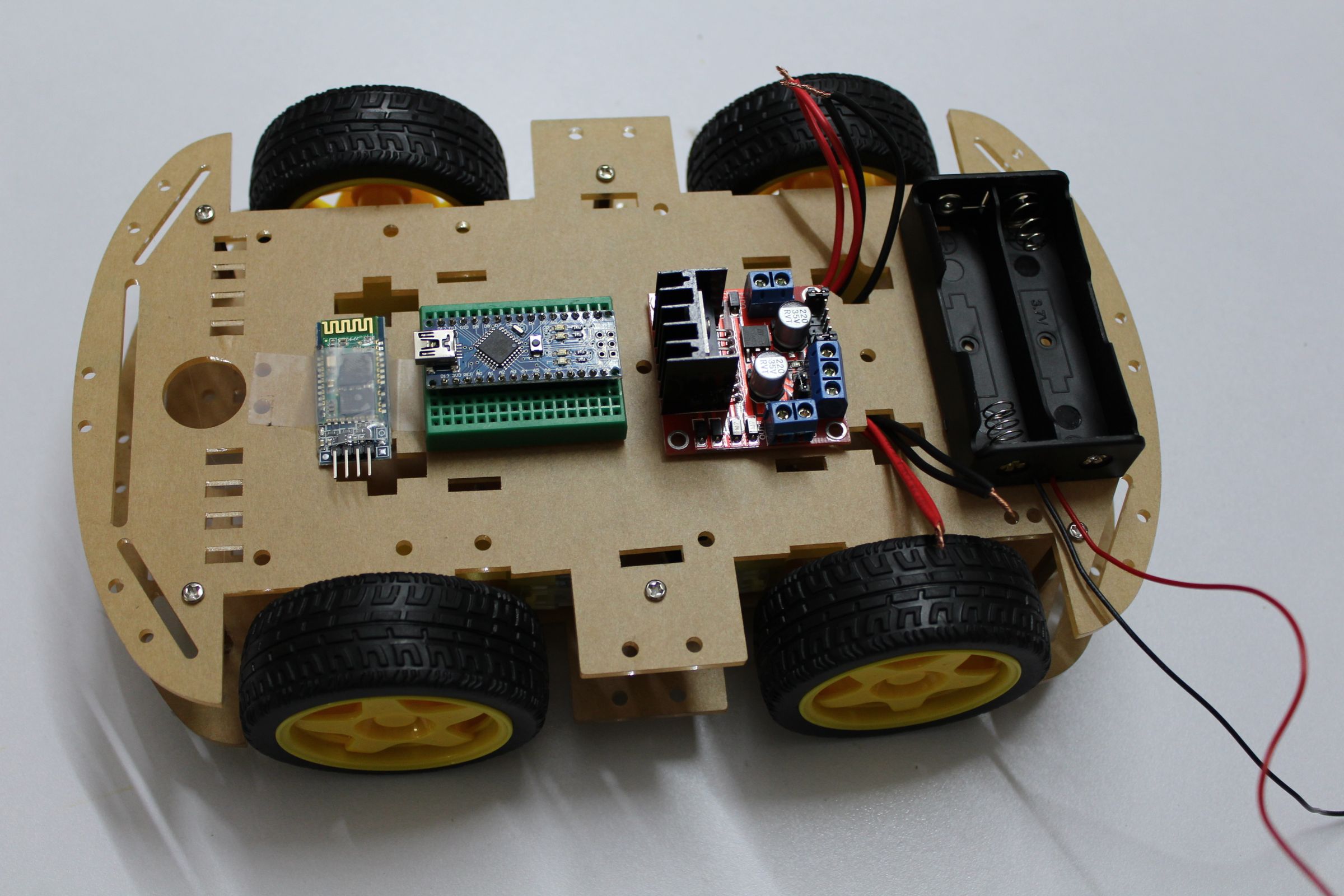 Smartphone Controlled Arduino Rover : 17 Steps (with Pictures ...