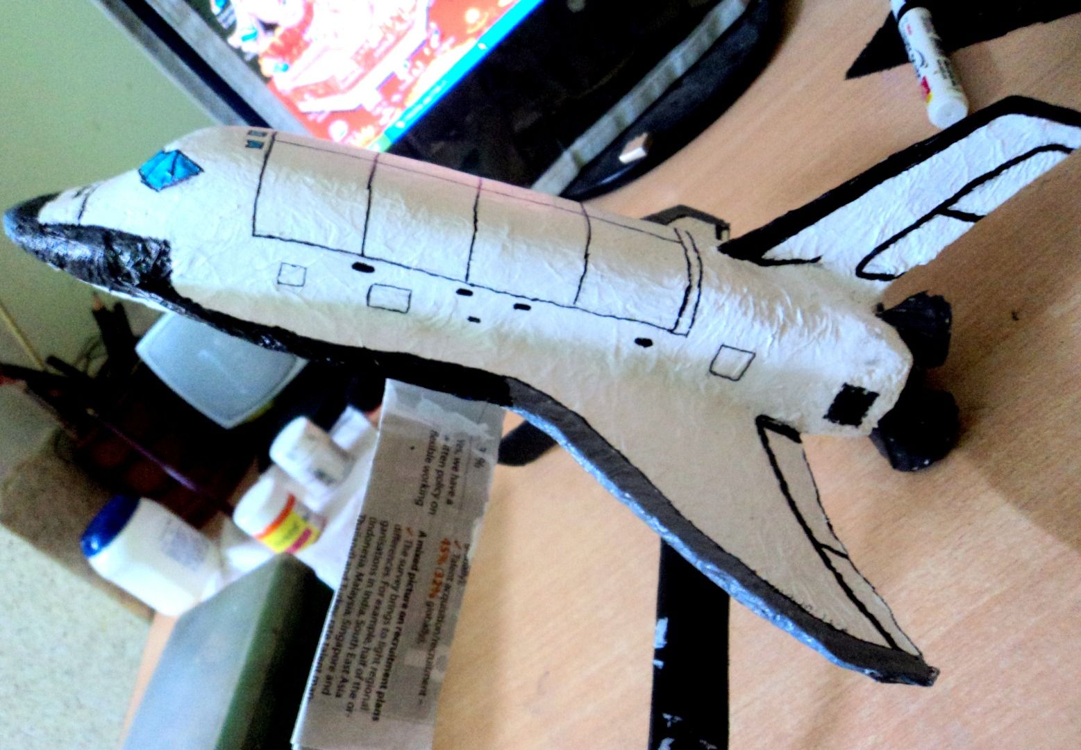 NASA Space Shuttle Model : 3 Steps (with Pictures) - Instructables