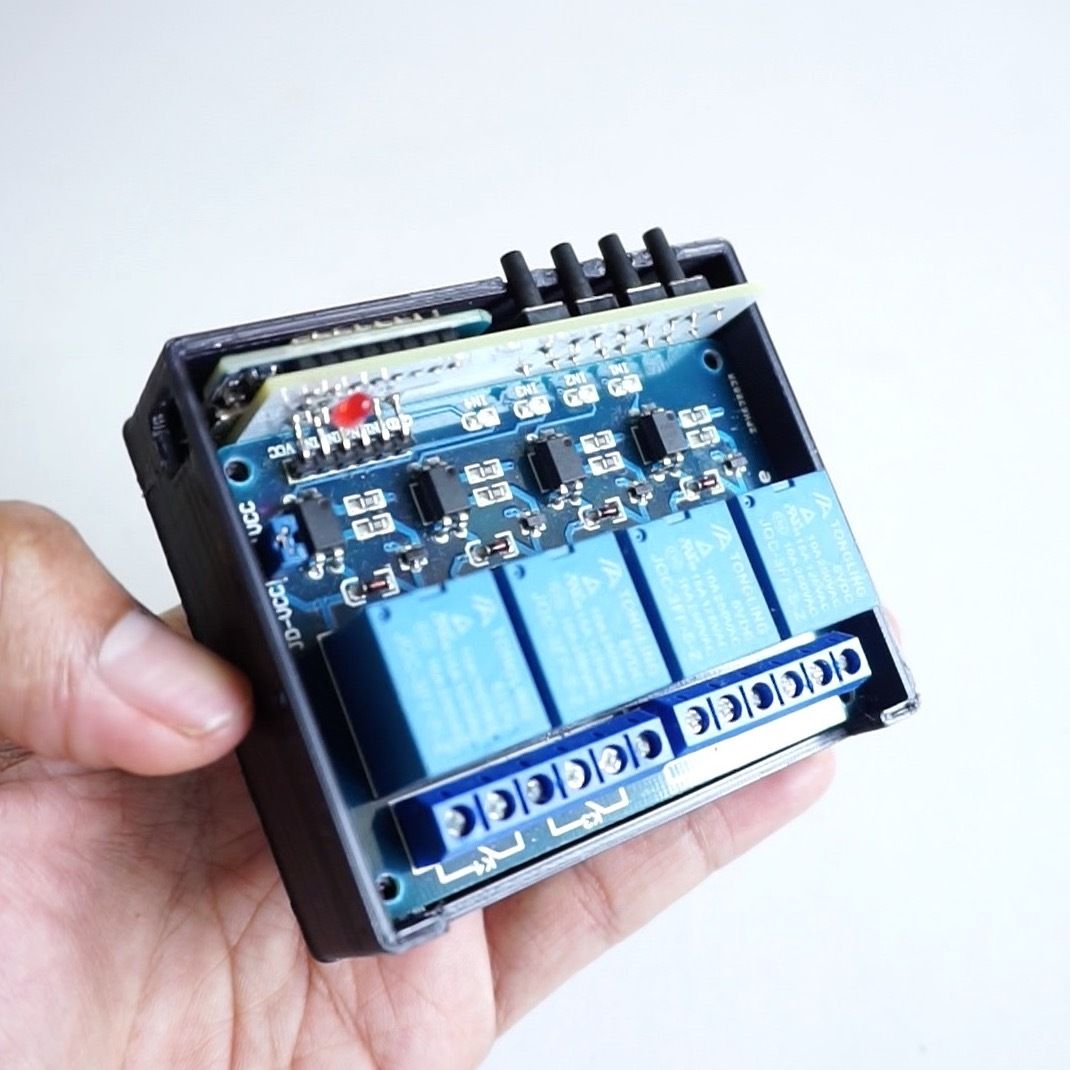 Make Blynk Switch IoT 4CH Only Use Smartphone (ESP8266 Loader) : 15 ...