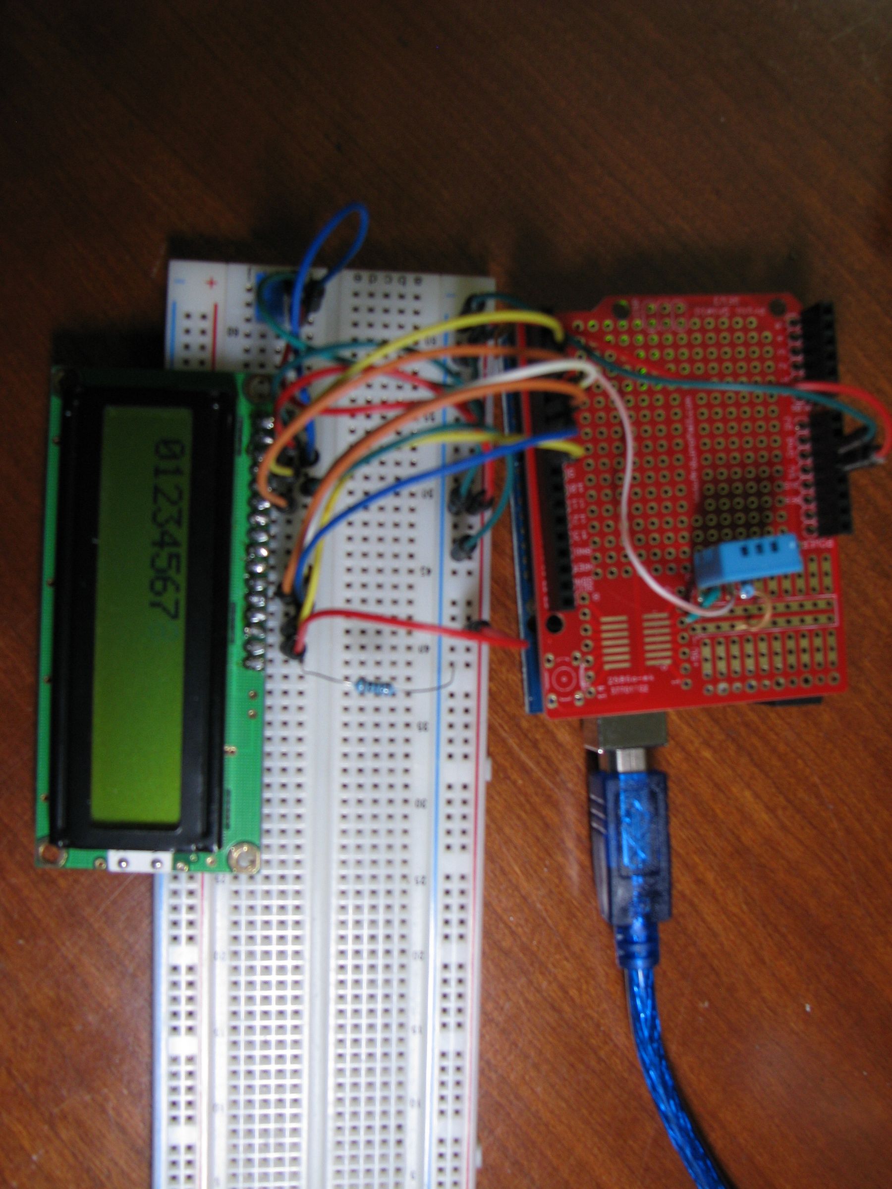 Arduino Temp/Humidity With LCD and Web Interface : 9 Steps - Instructables