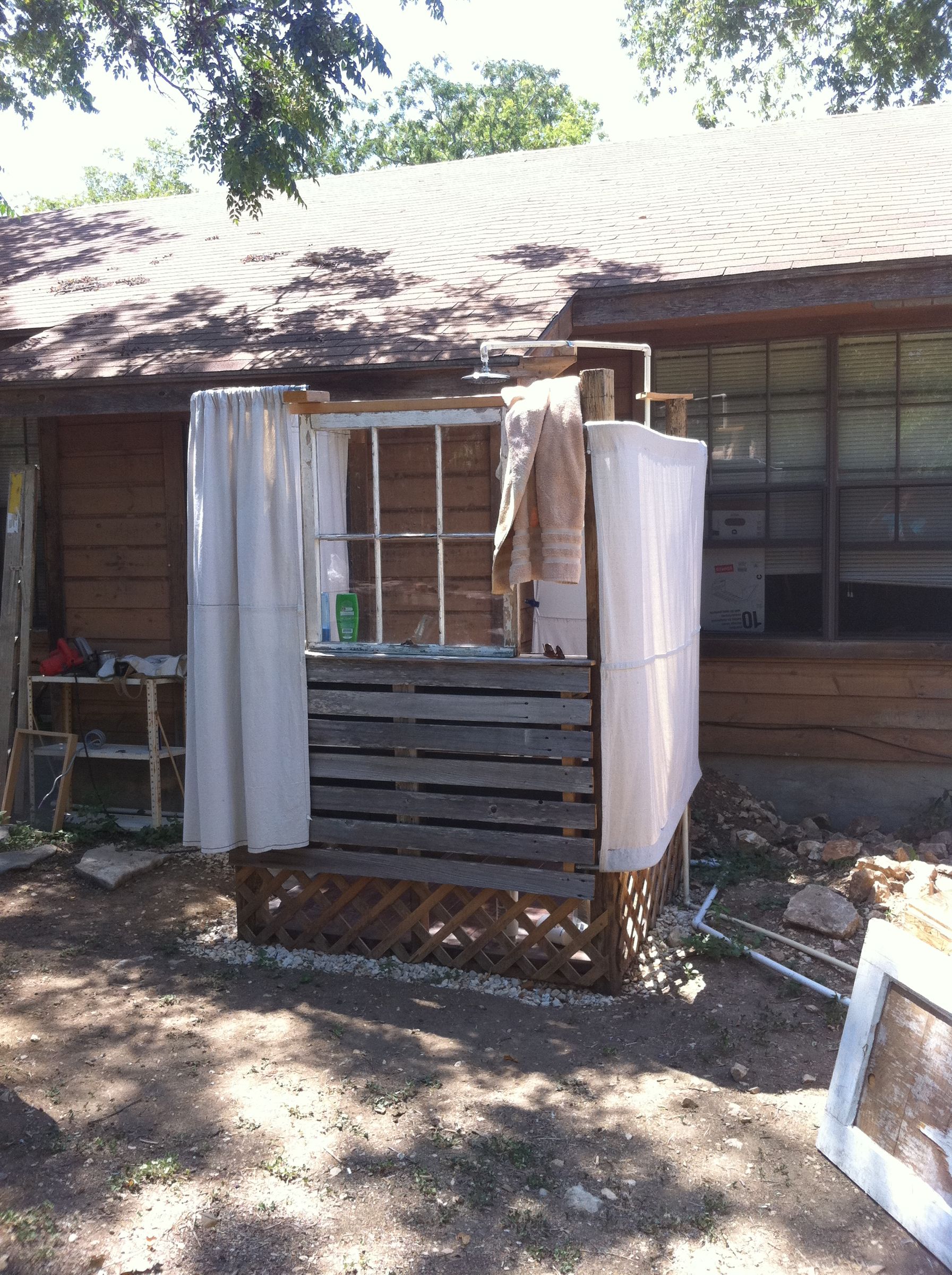 Solar Outdoor Shower : 9 Steps - Instructables