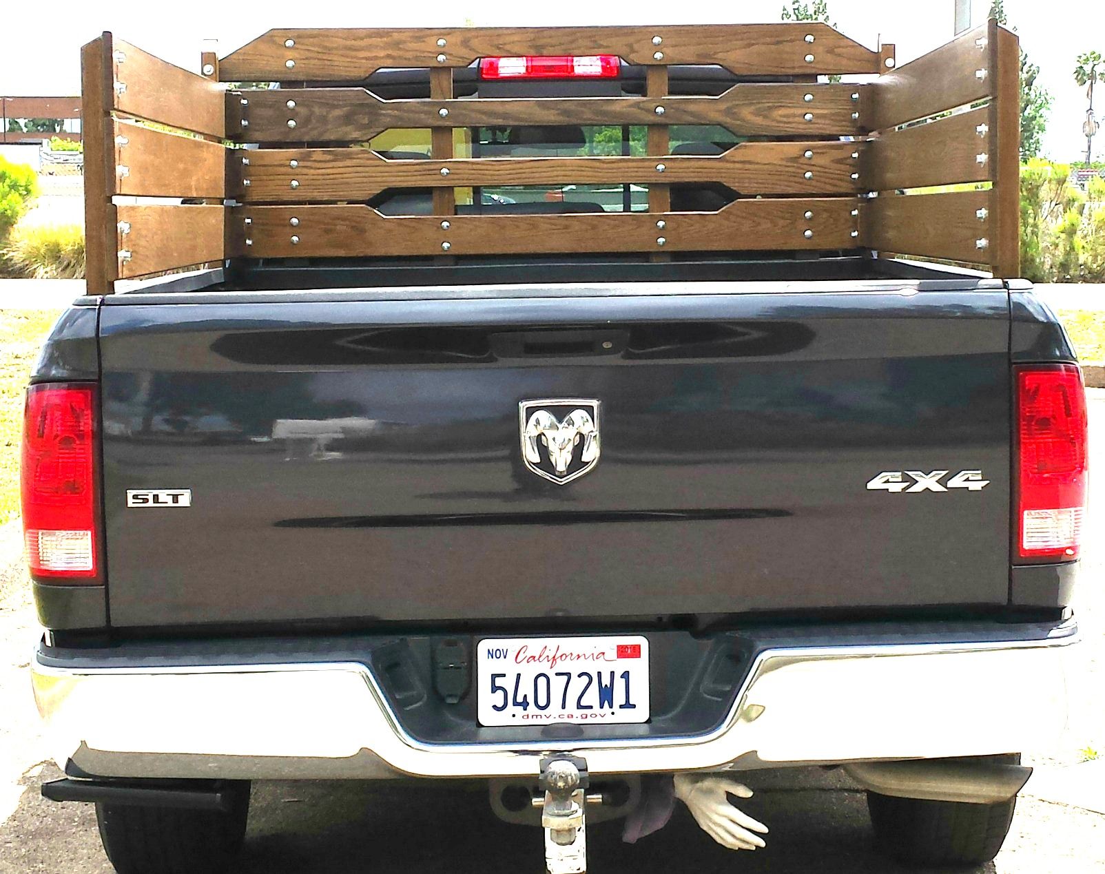 Stake Sides/Fence Sides With Added Gates for 2014 Dodge 1500 4x4 Pickup ...