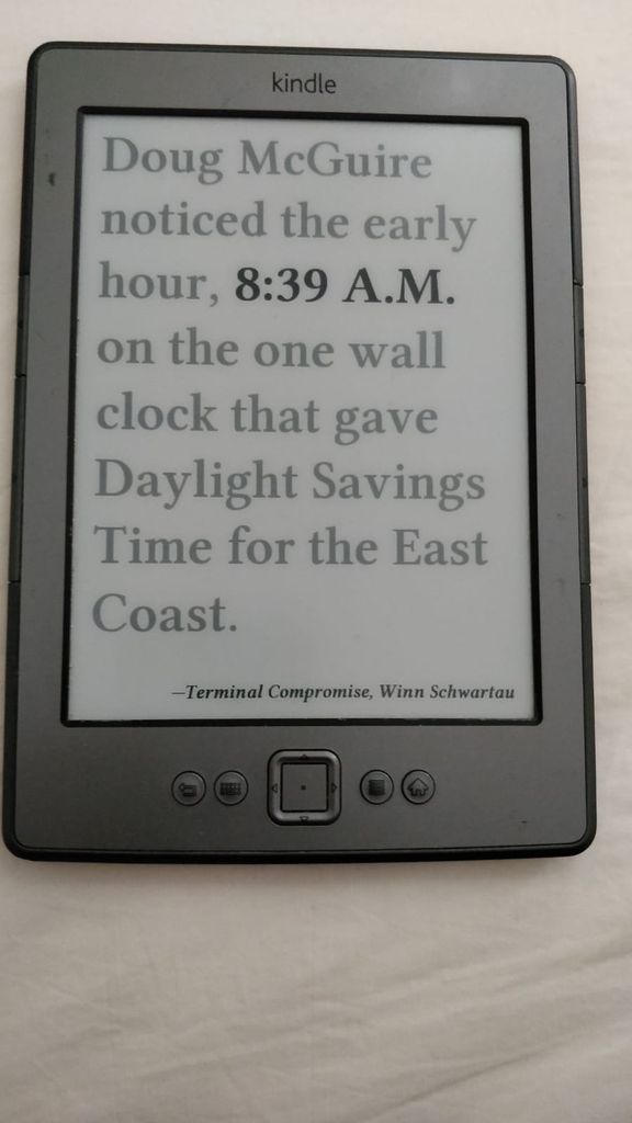 Literary Clock Made From E-reader : 6 Steps (with Pictures) - Instructables