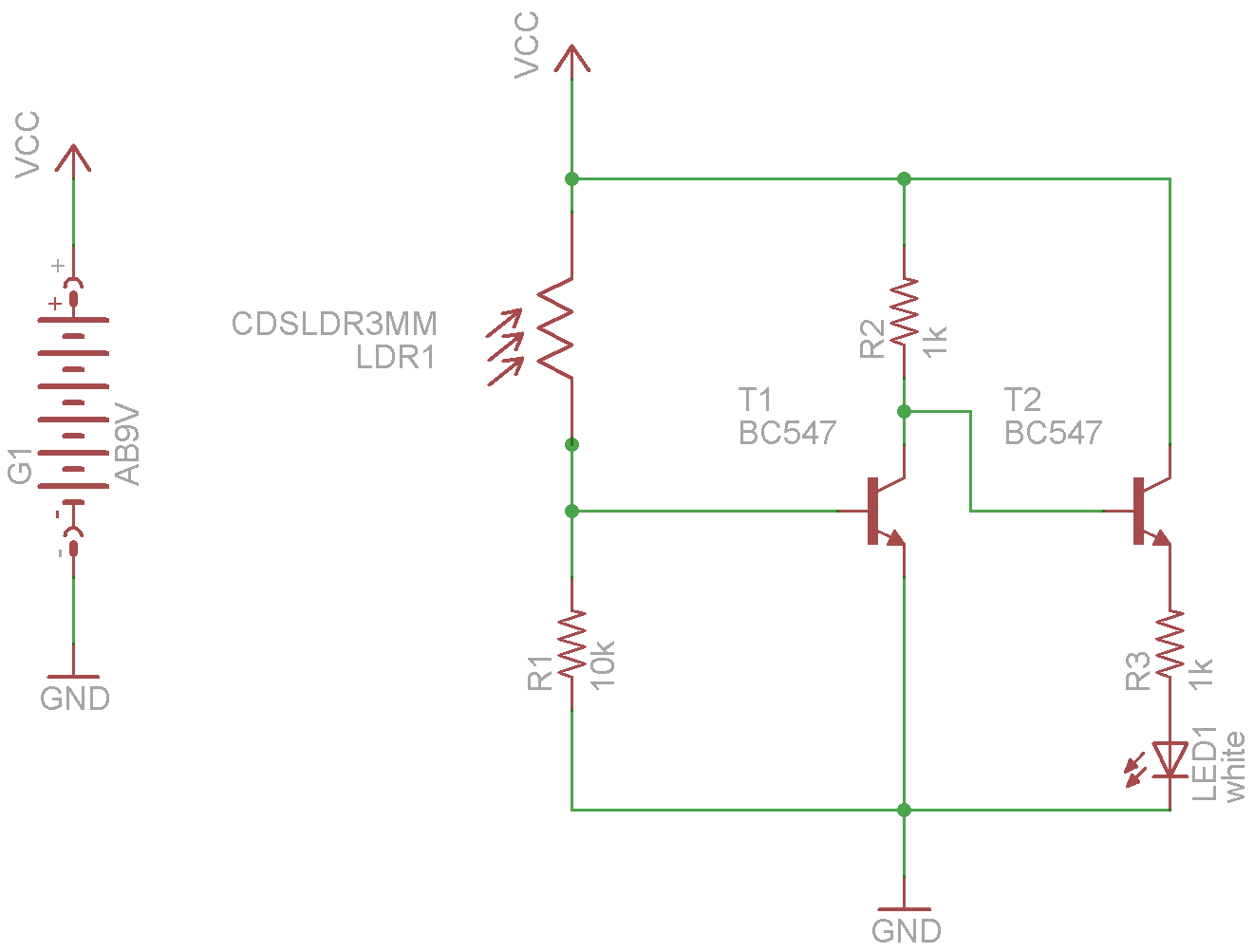 Dark Sensor Using LDR(light Dependent Resistor) : 4 Steps - Instructables