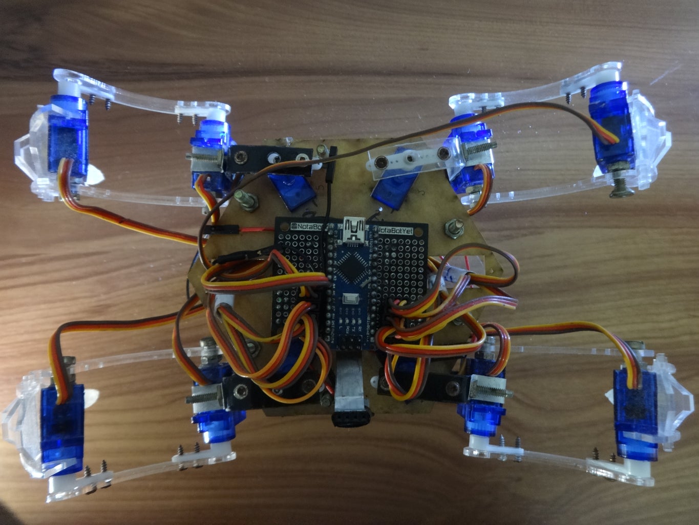 Quattro The Arduino Quadruped Robot 10 Steps With Pictures Instructables