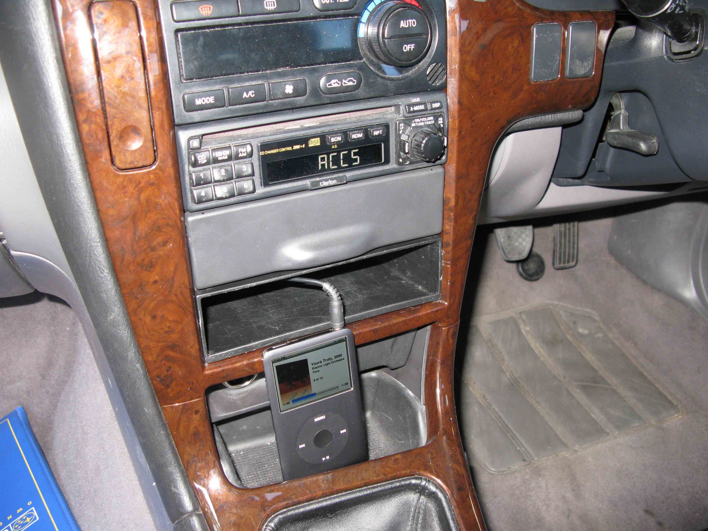 Add an Aux in Jack for Clarion Stereo Head Unit (In Subarus) : 6 Steps ...