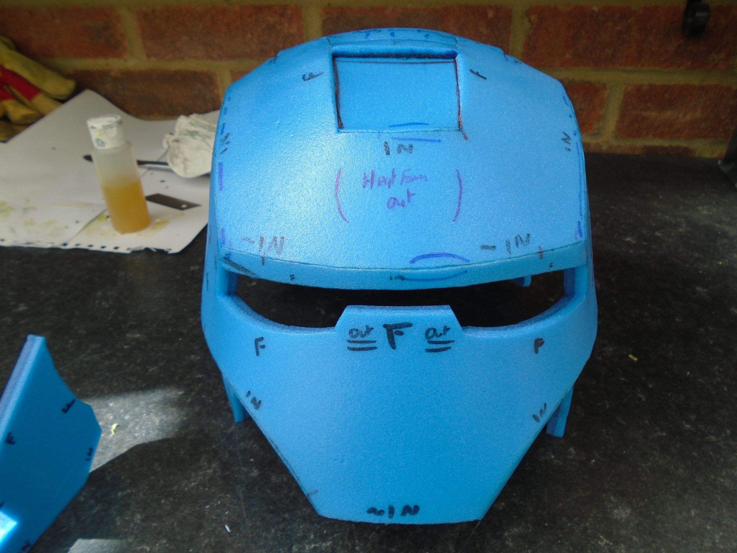 Build an Iron Man Helmet for Cheap! : 10 Steps (with Pictures ...