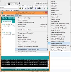 Arduino 1.8.x Clone With Atmega 8535/32/644p/1284p: the Mightycore : 10 Steps (with Pictures ...