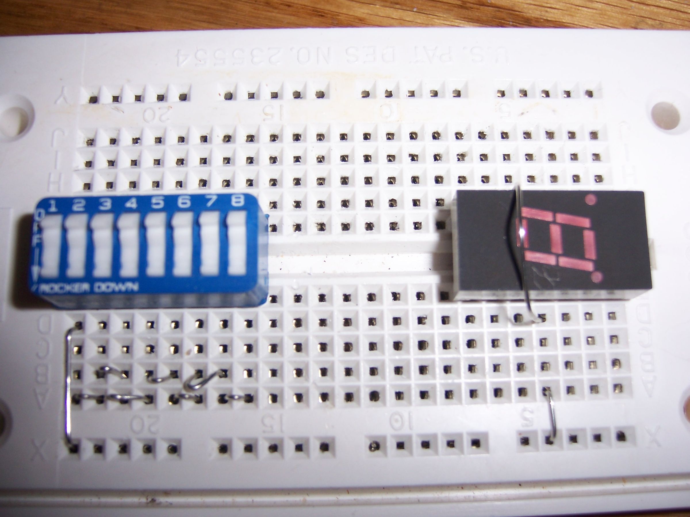 TOD: Diode Matrix ROM Intro (7-segment Display) : 7 Steps - Instructables