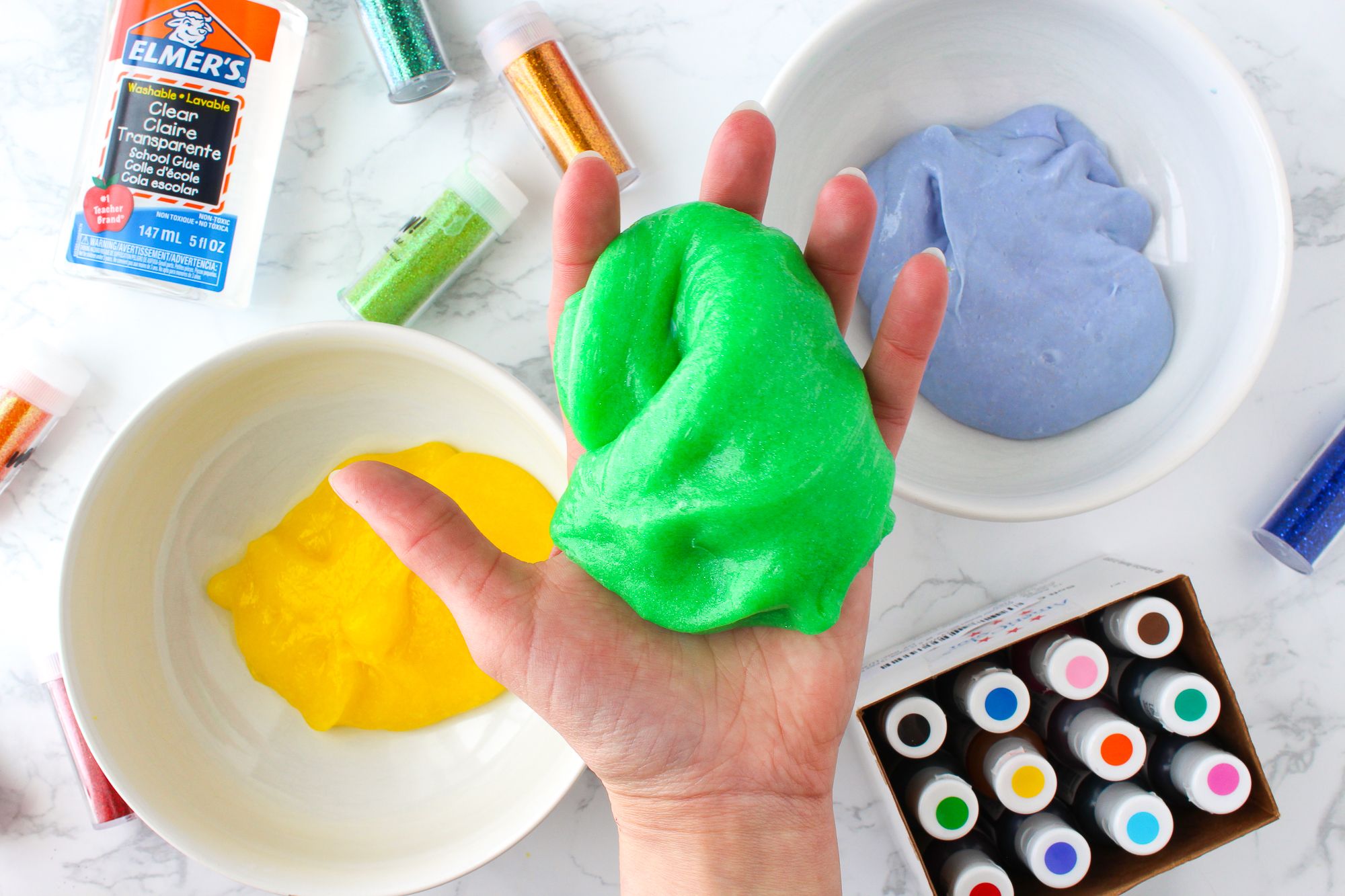 How to Make Slime Without Borax + Lesson Plan : 9 Steps (with Pictures ...
