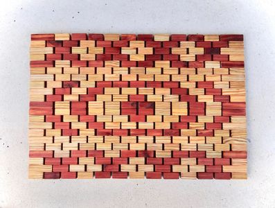 Mosaic Wooden Rope Mat : 8 Steps (with Pictures) - Instructables