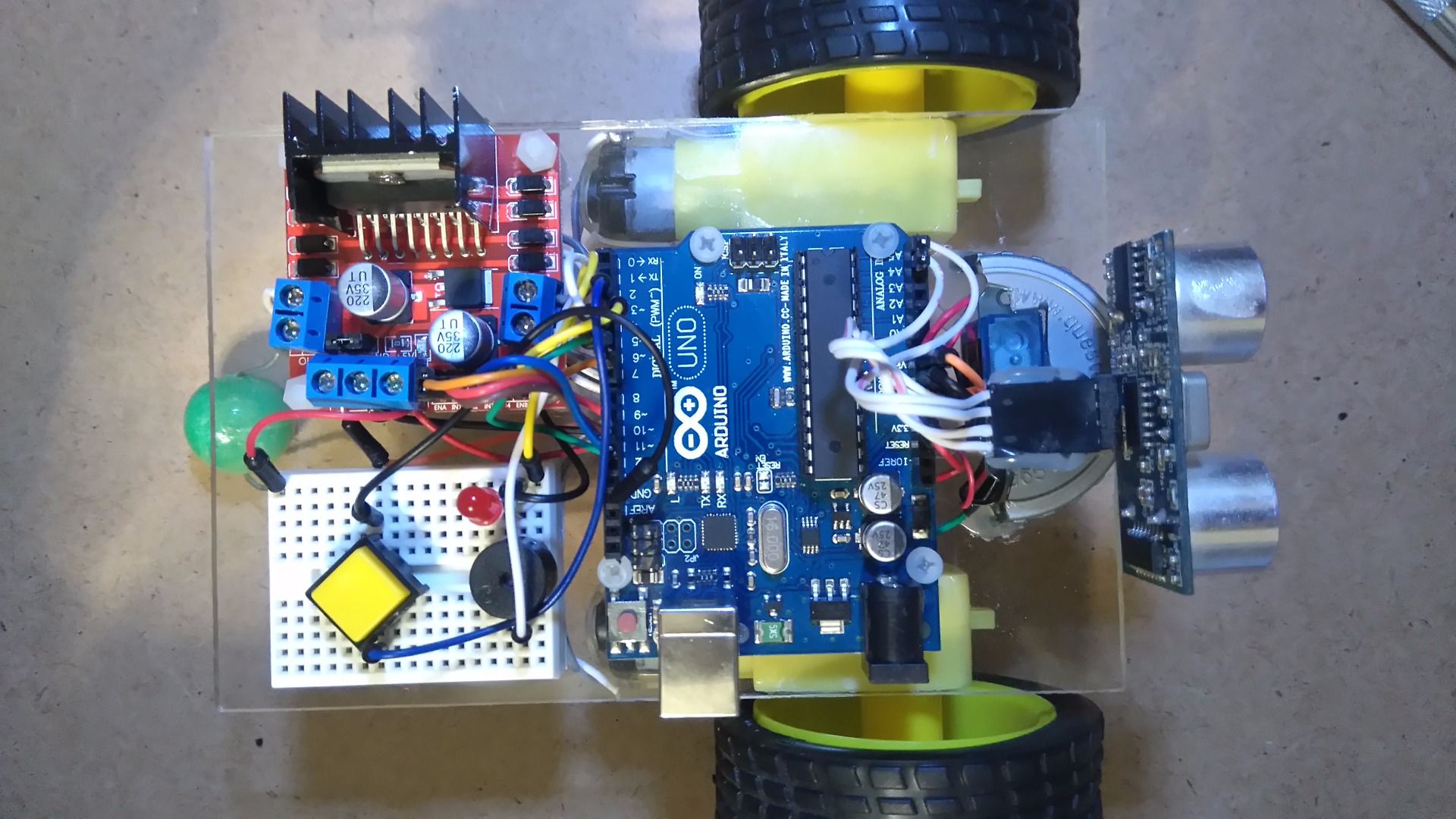 Arduino Obstacle Avoiding Robot : 7 Steps (with Pictures) - Instructables