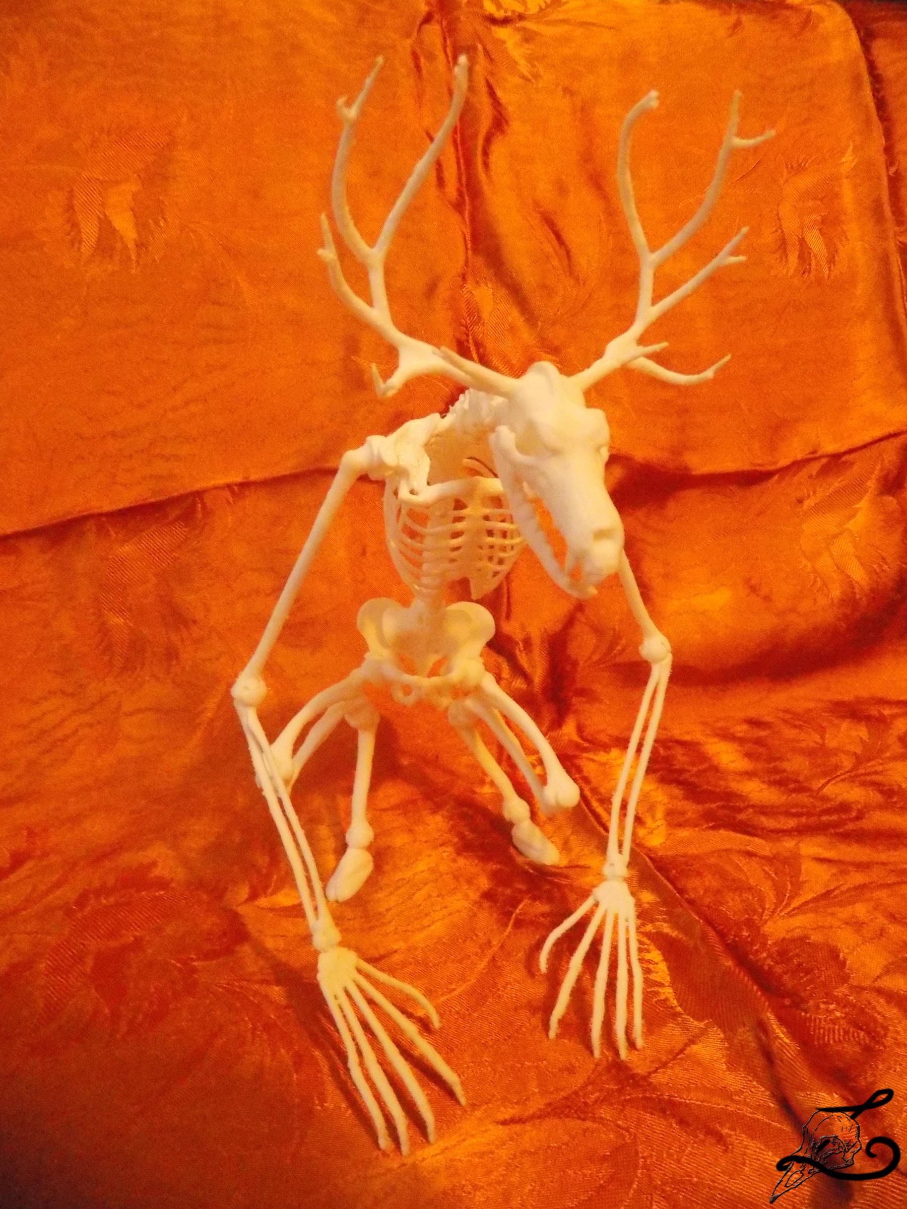 3D Printed Wendigo Skeleton - Freedownload ^^ : 6 Steps (with Pictures ...