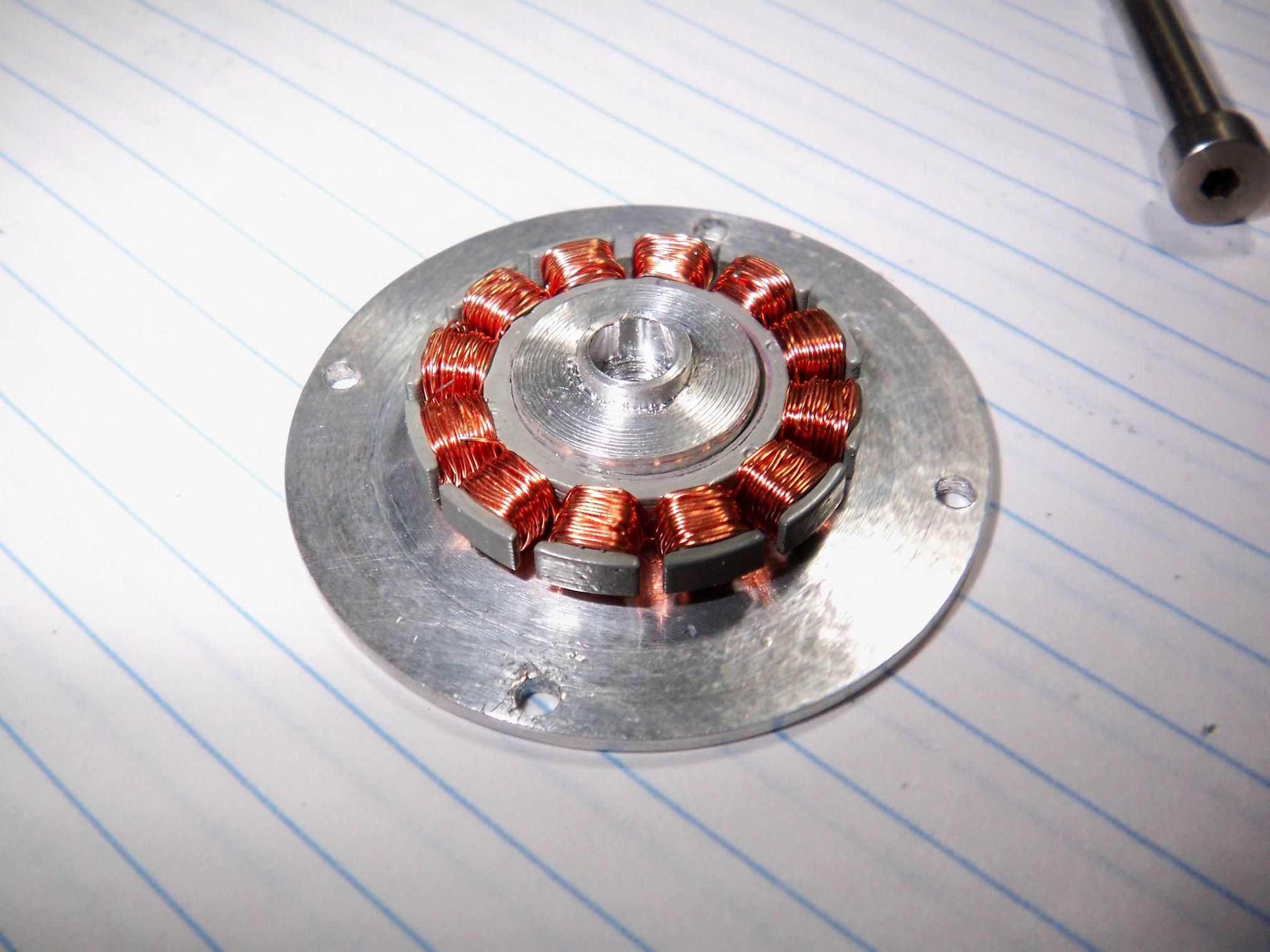 Make Your Own Miniature Electric Hub Motor : 14 Steps (with Pictures ...