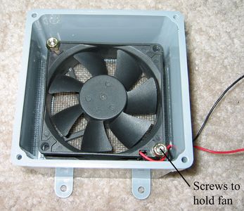 Litter Box Vent Fan - Eliminate Cat Litter Stink : 6 Steps (with ...
