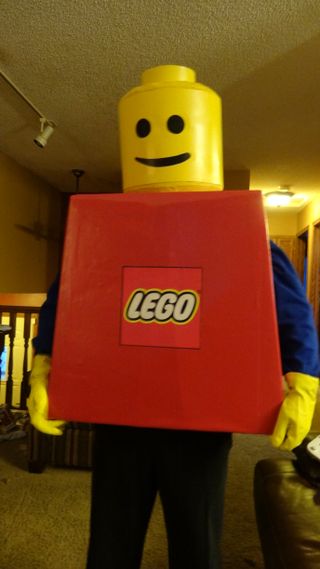 LEGO Man Costume! : 8 Steps (with Pictures) - Instructables