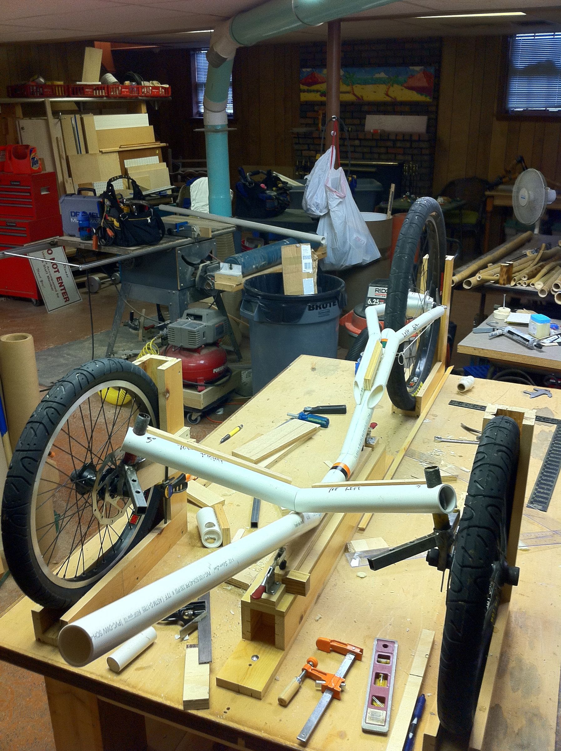 Building a Recumbent Bamboo Trike Frame : 23 Steps (with Pictures ...