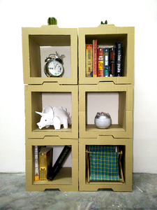 Modular Cardboard Shelves : 4 Steps (with Pictures) - Instructables
