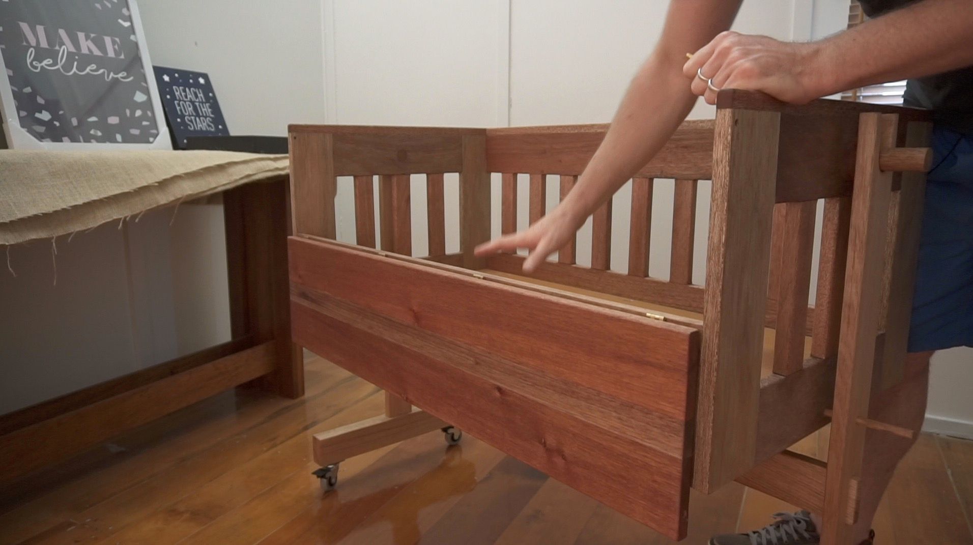 Mobile Rocking Bassinet : 5 Steps (with Pictures) - Instructables
