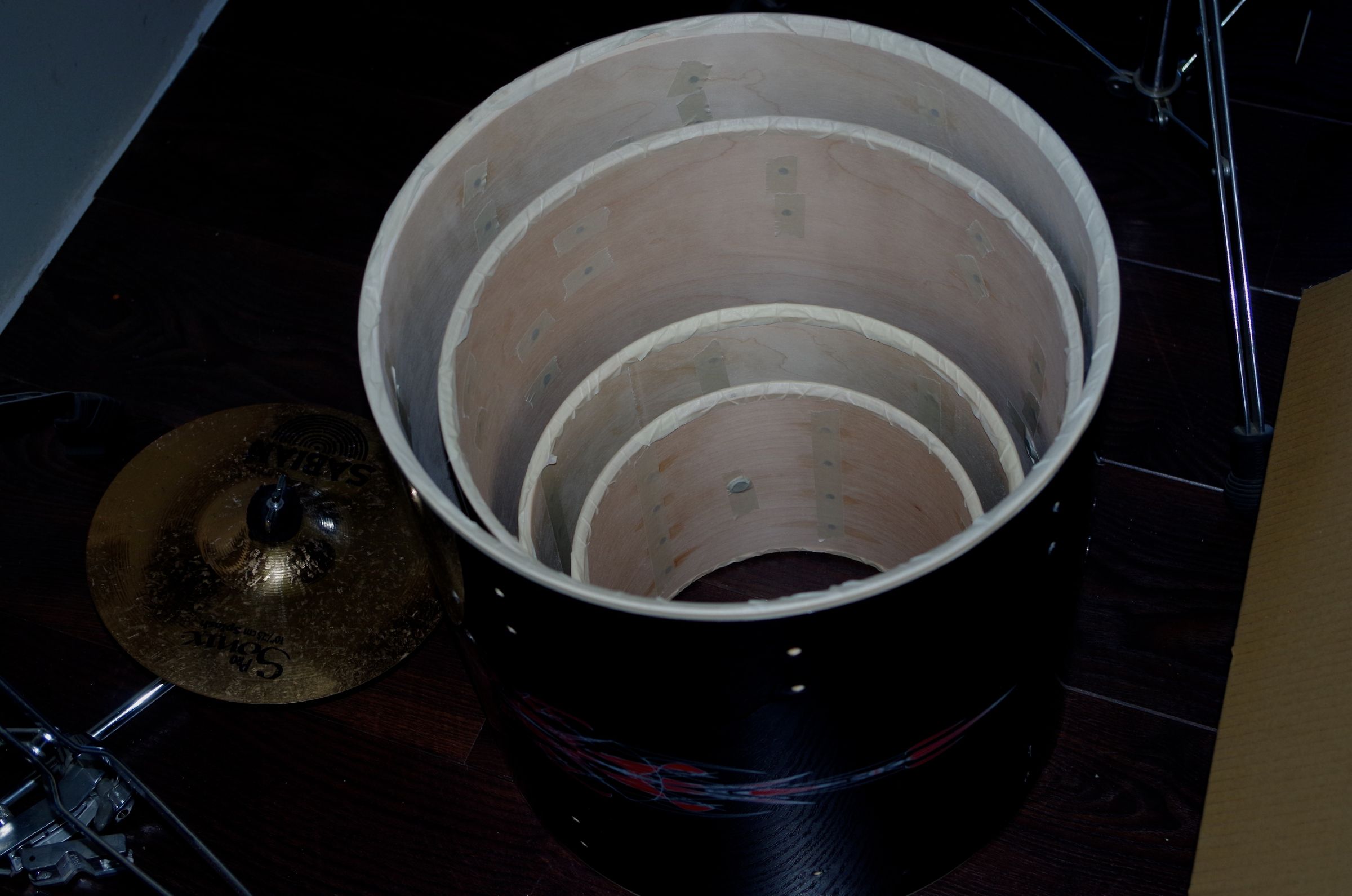 Paint Your Drum Kit - by Painting Your Drum Wraps : 10 Steps (with ...