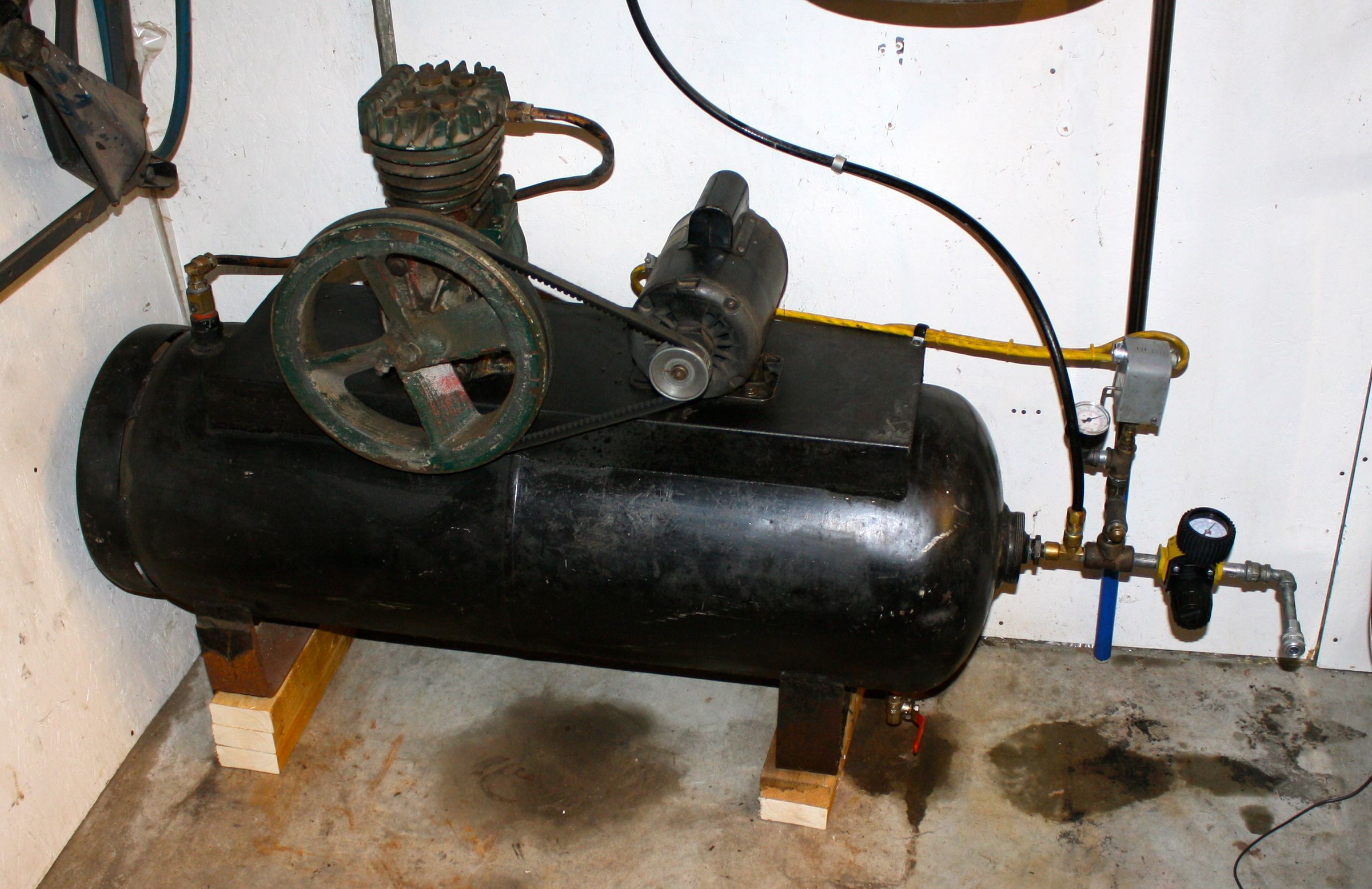 100 Lb Propane Tank Homemade Air Compressor - Instructables