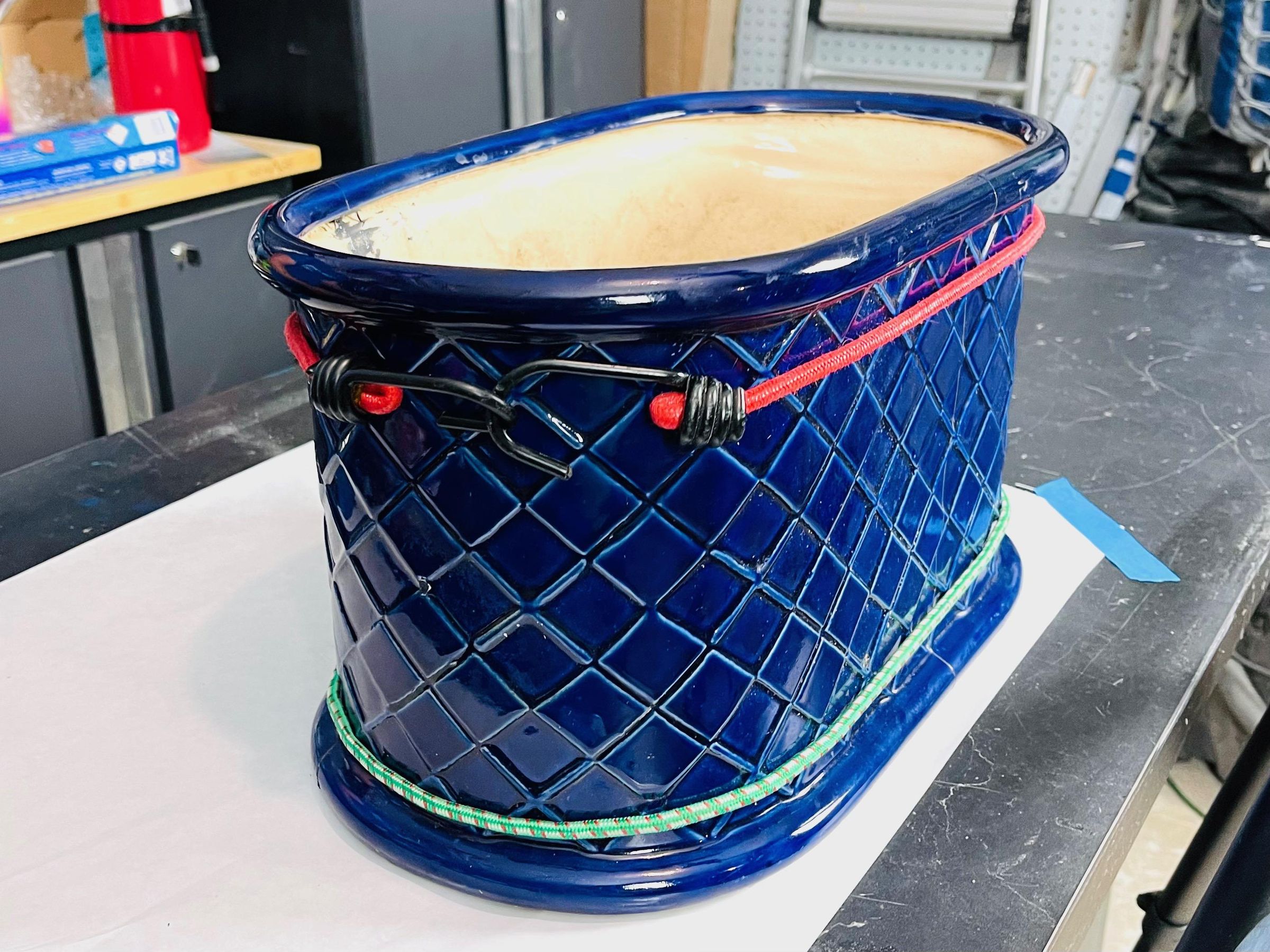 Fix a Broken Ceramic Planter With Epoxy : 4 Steps (with Pictures ...