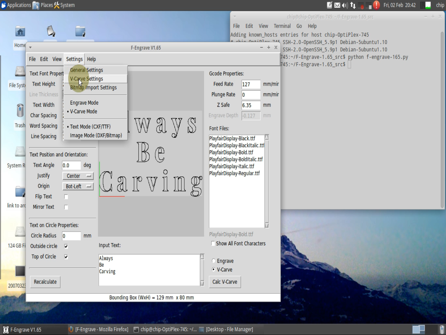 CNC Router V-Carving With All Open Source Software : 12 Steps (with ...