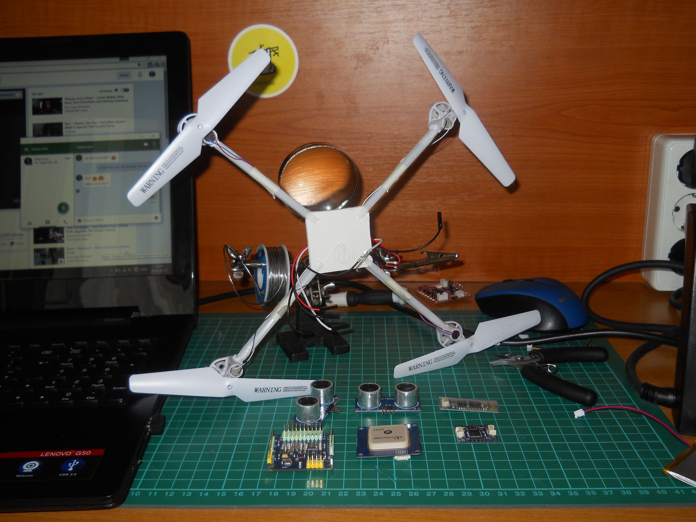 DIY Smart Follow Me Drone With Camera (Arduino Based) : 22 Steps (with ...