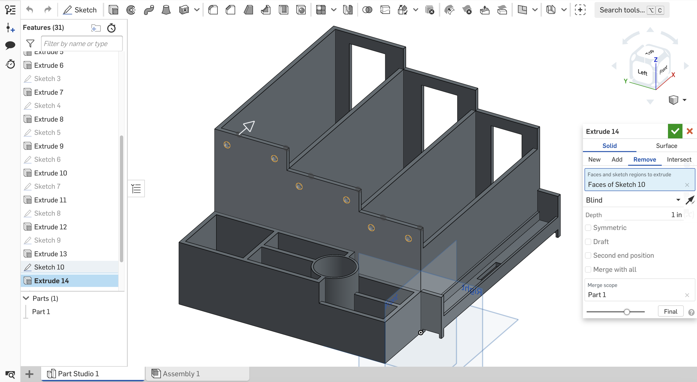 Desk Organizer Design Using Onshape : 28 Steps - Instructables