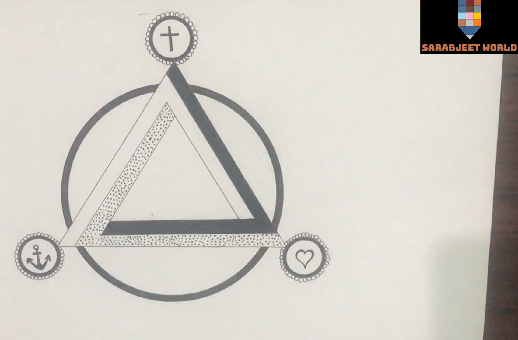 How to Draw Best Zentangle Illuminati for Beginners : 8 Steps ...