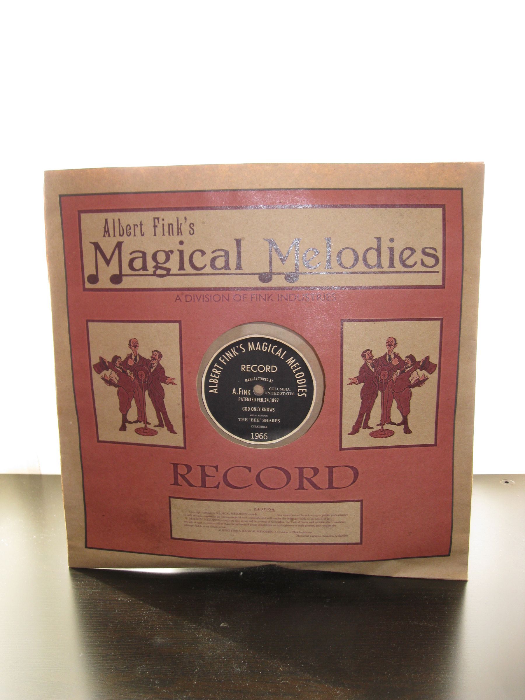 Make a Playable Laser-Cut Gramophone Record From Bioshock Infinite : 8 ...