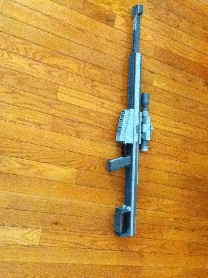 Lego Barret 50. Cal Sniper Rifle - Instructables