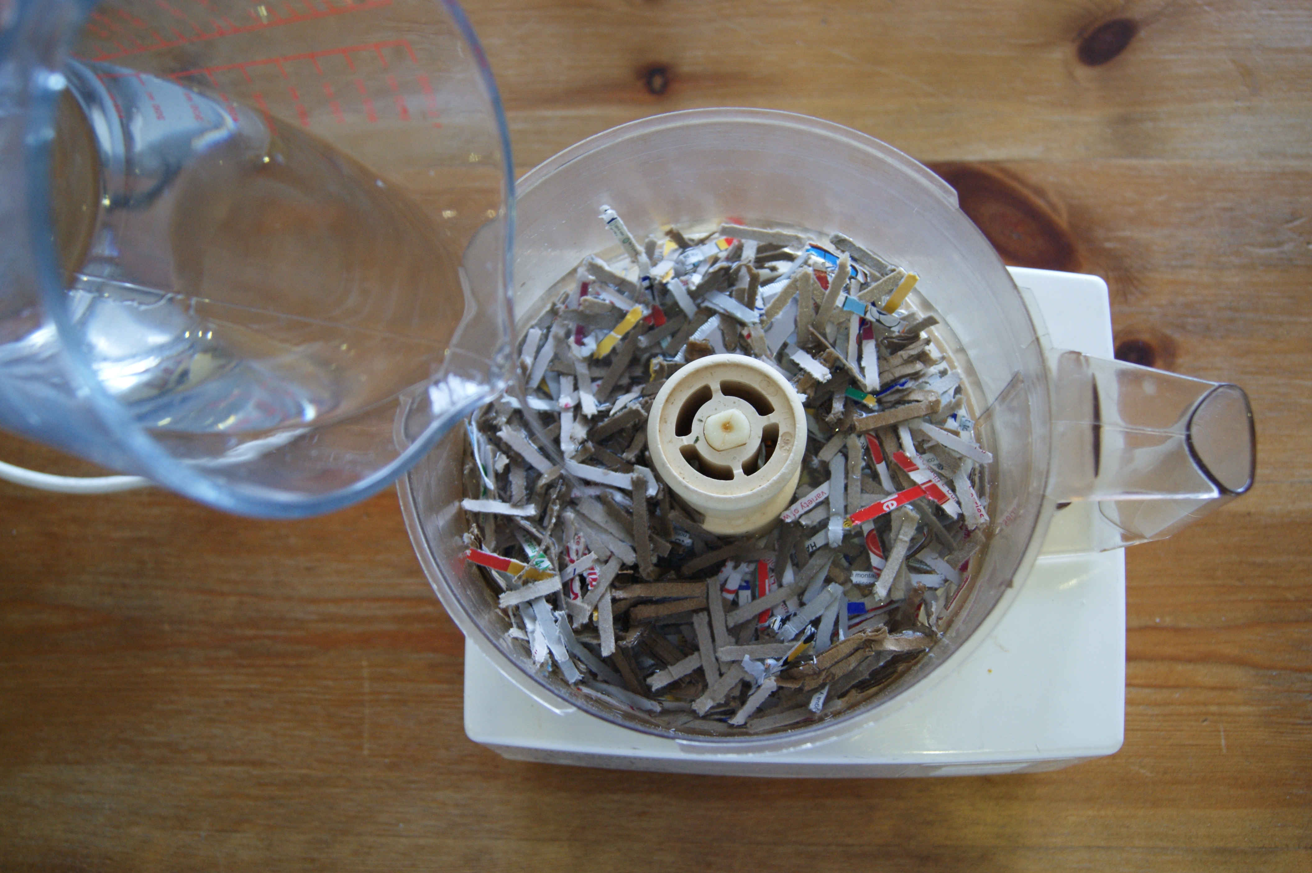 Make Beautiful Paper From Waste Cardboard : 8 Steps (with Pictures ...