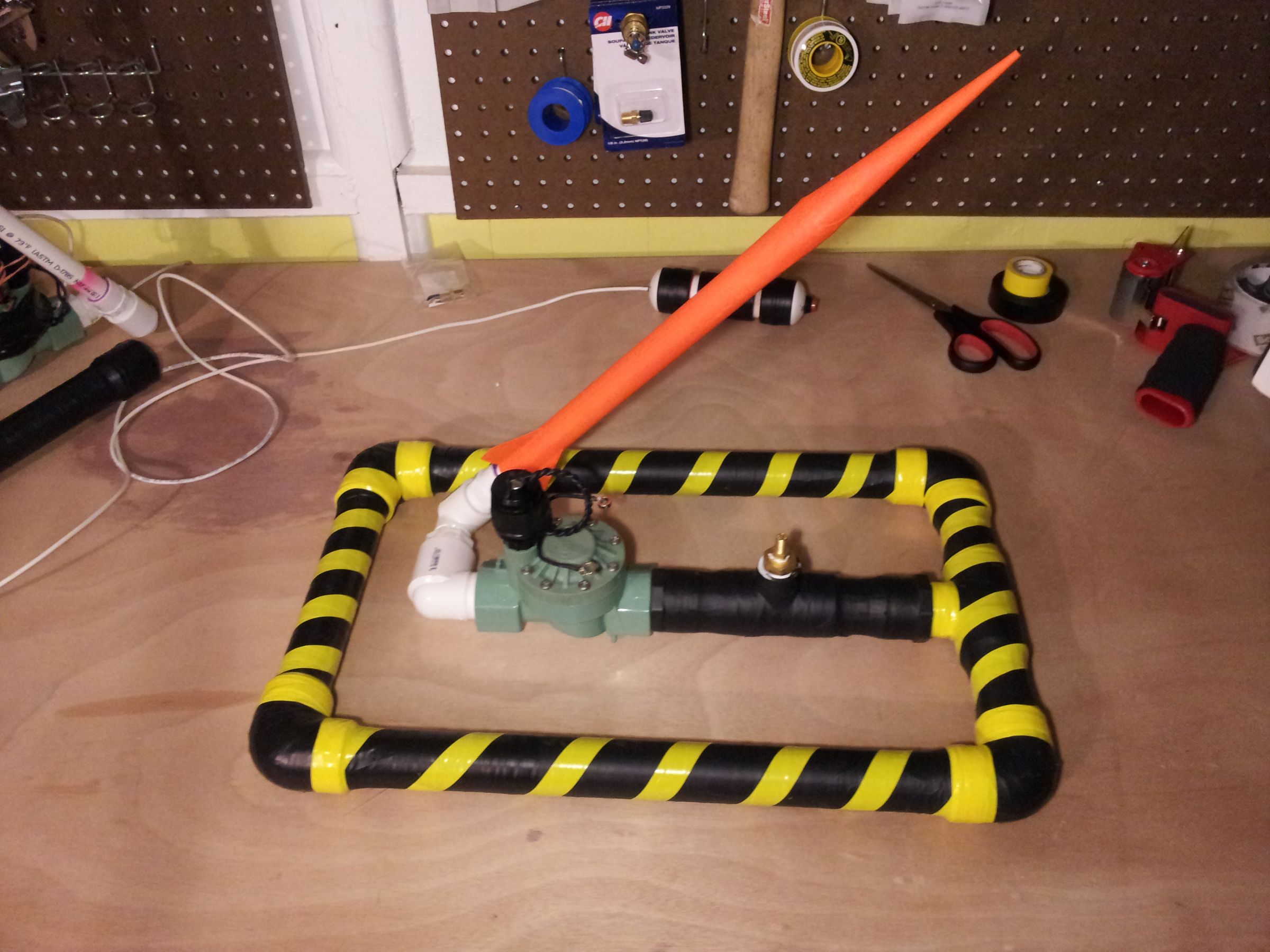 Compressed Air Rocket Launcher : 9 Steps - Instructables