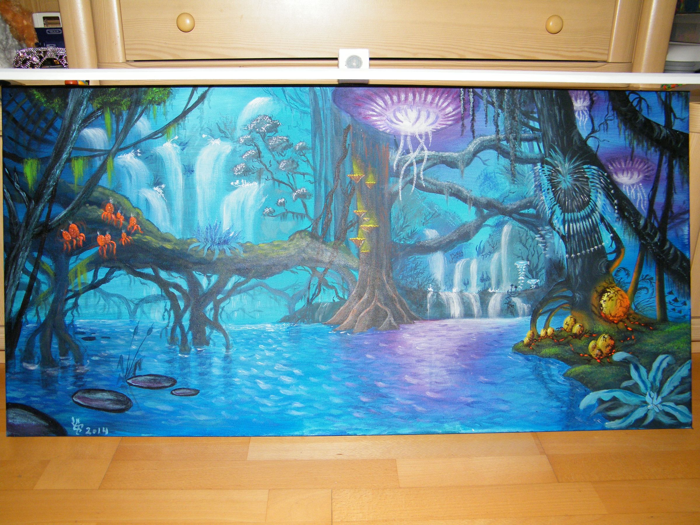 UV (black Light) Painting for Everyone : 4 Steps (with Pictures ...
