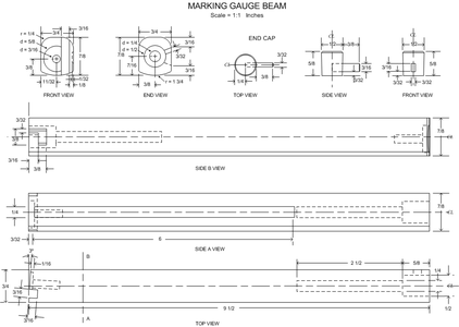 A Marking Gauge You Can't Buy : 9 Steps (with Pictures) - Instructables