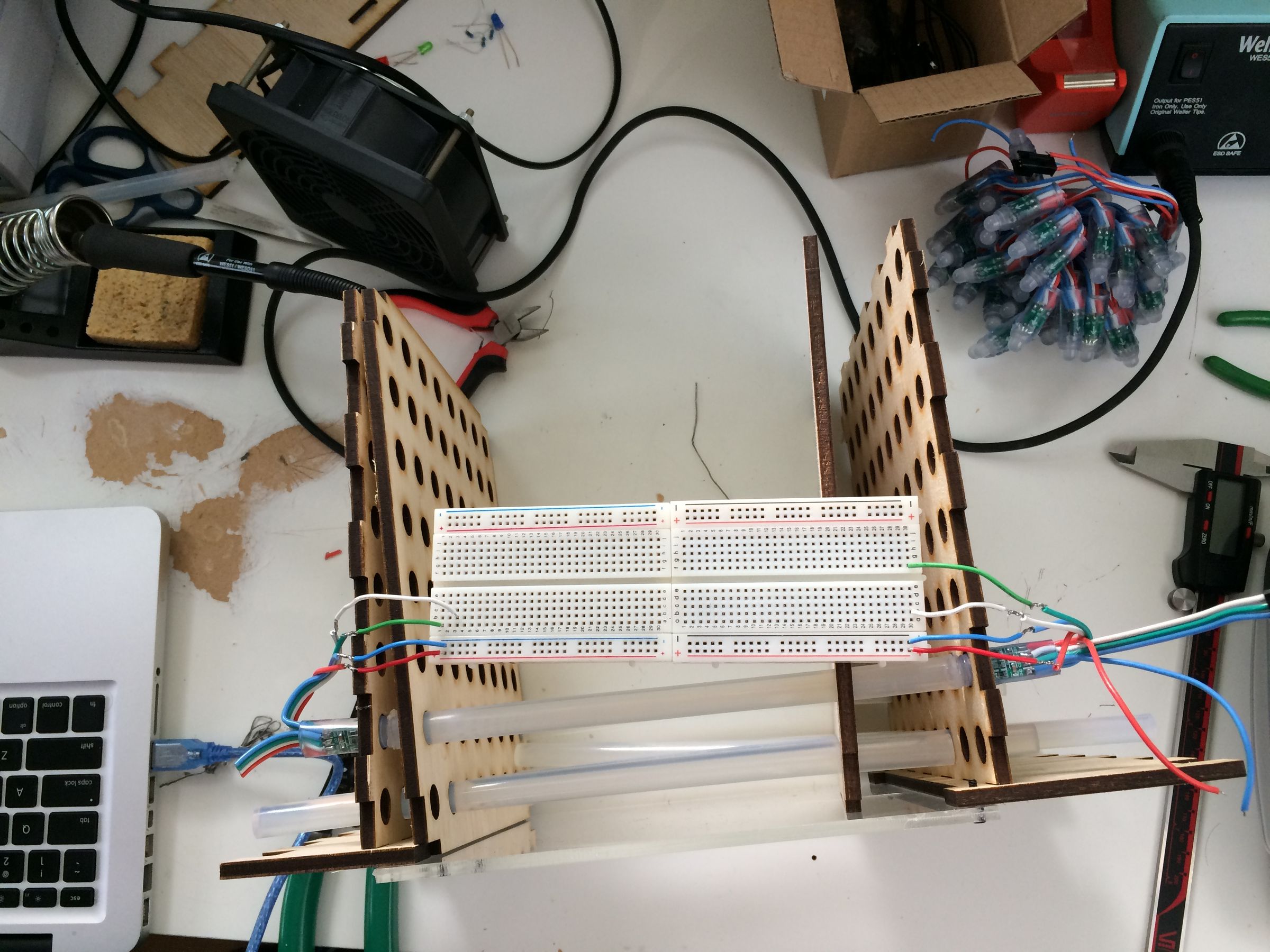 "Fiber Optic" LED Matrix : 9 Steps (with Pictures) - Instructables