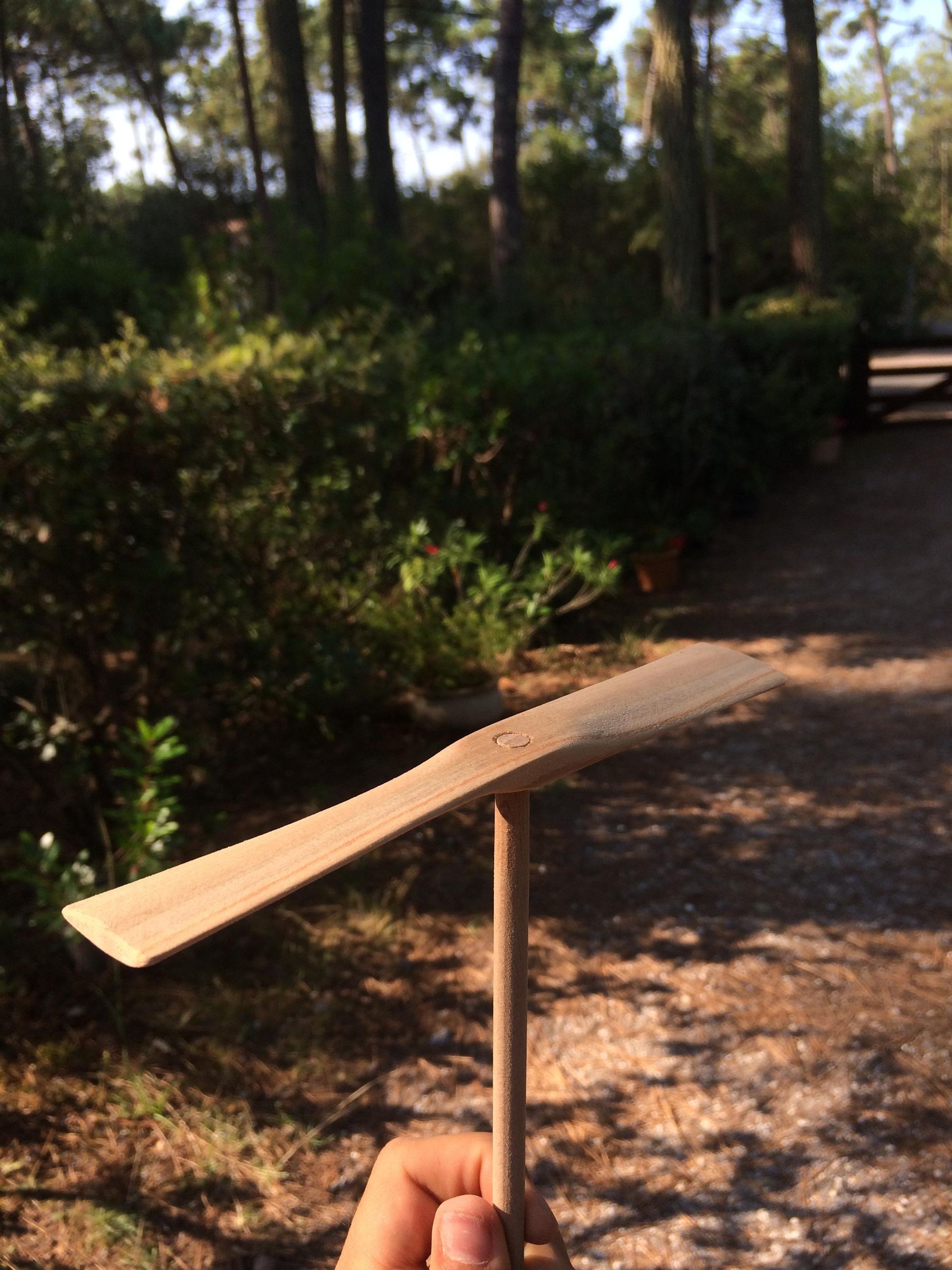 Hand Powered Wooden Propeller Toy : 8 Steps (with Pictures) - Instructables