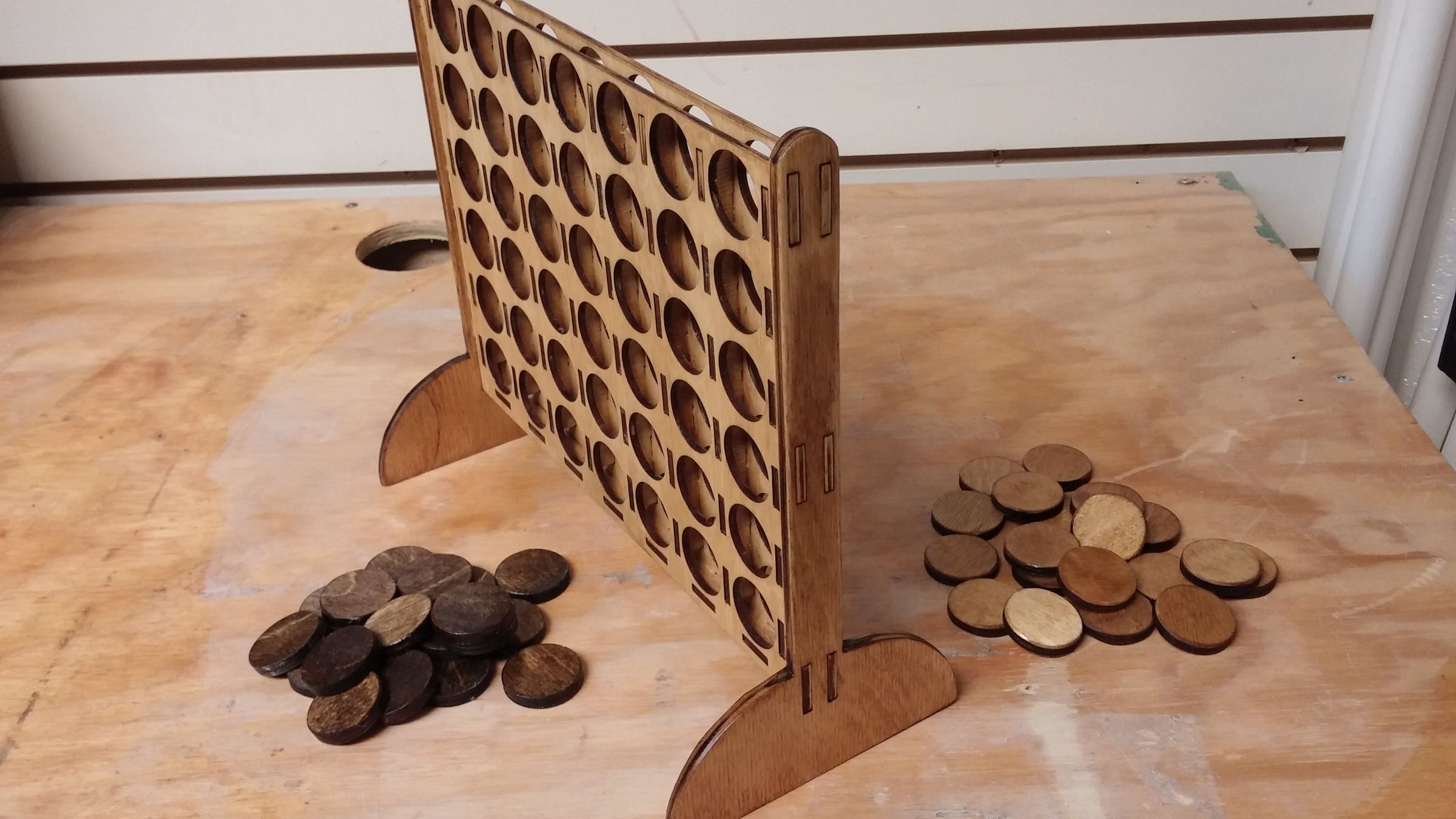 Wood Connect Four Game : 5 Steps (with Pictures) - Instructables