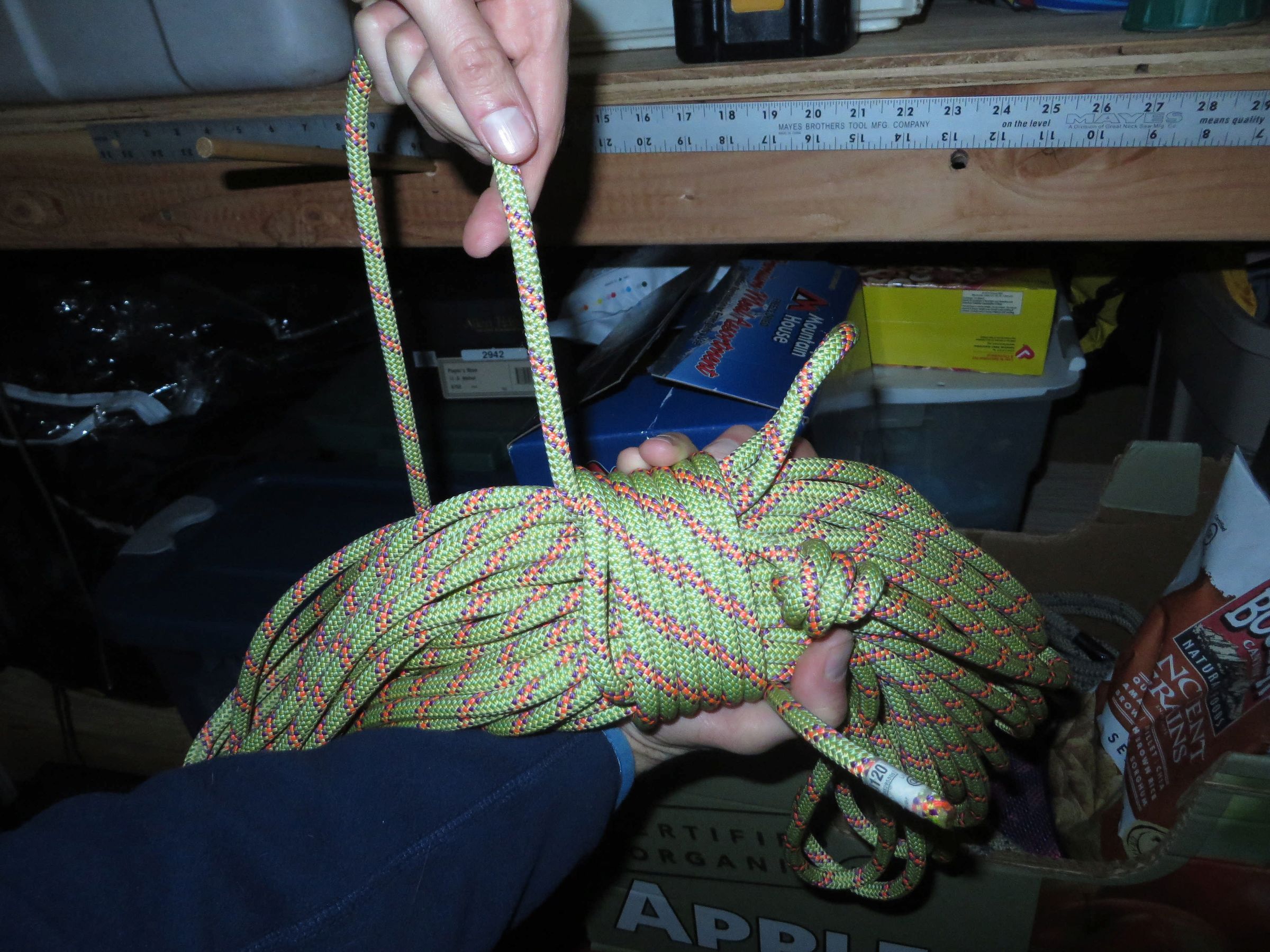 Coil Ropes and Cords Perfectly With the Two-peg System - Instructables