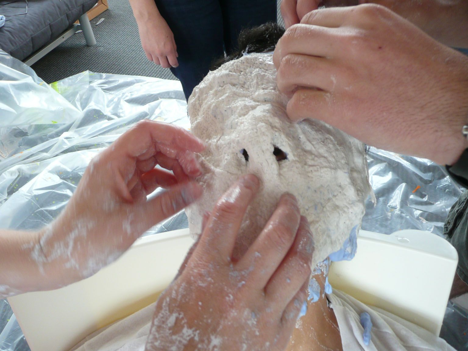 How to Cast a Face in Plaster : 11 Steps (with Pictures) - Instructables